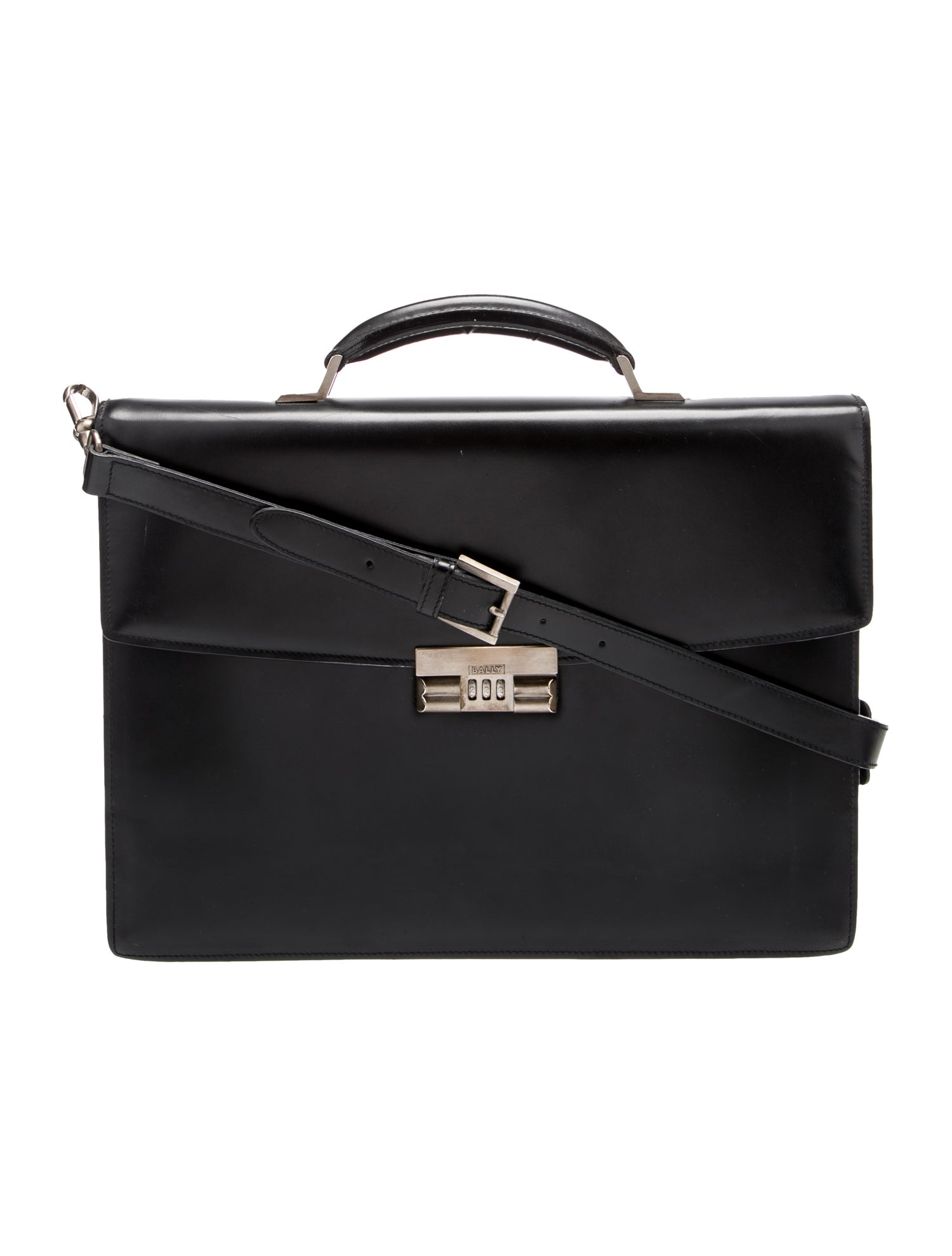 Montblanc Leather Briefcase - Black Briefcases, Bags - MBL33373 | The ...