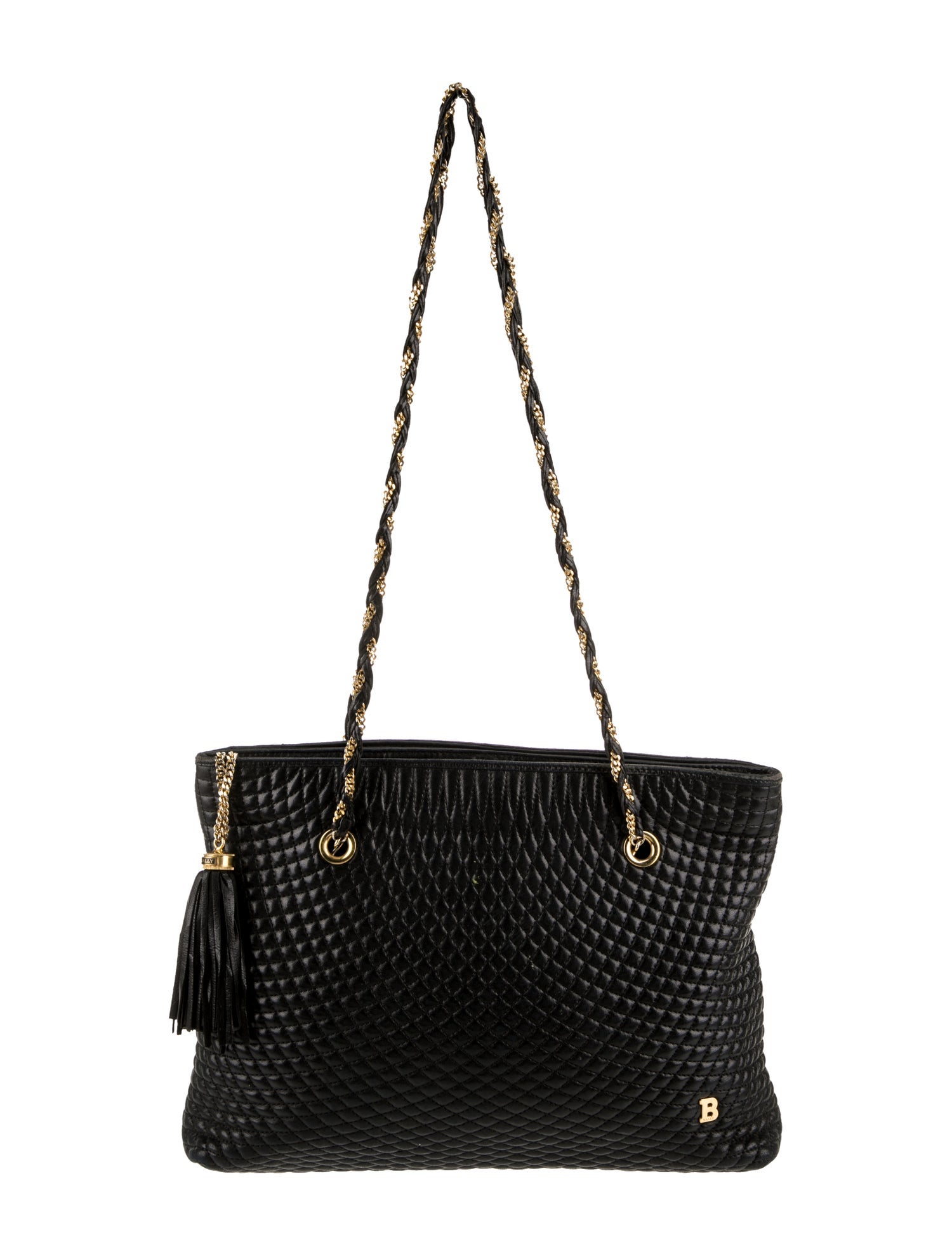 Bally Leather Shoulder Bag - Black Shoulder Bags, Handbags - WB271377 ...