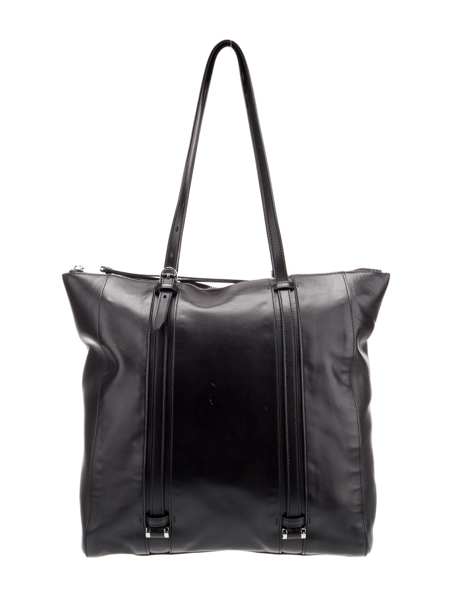 Bally Leather Tote - Black Totes, Handbags - WB272953 | The RealReal