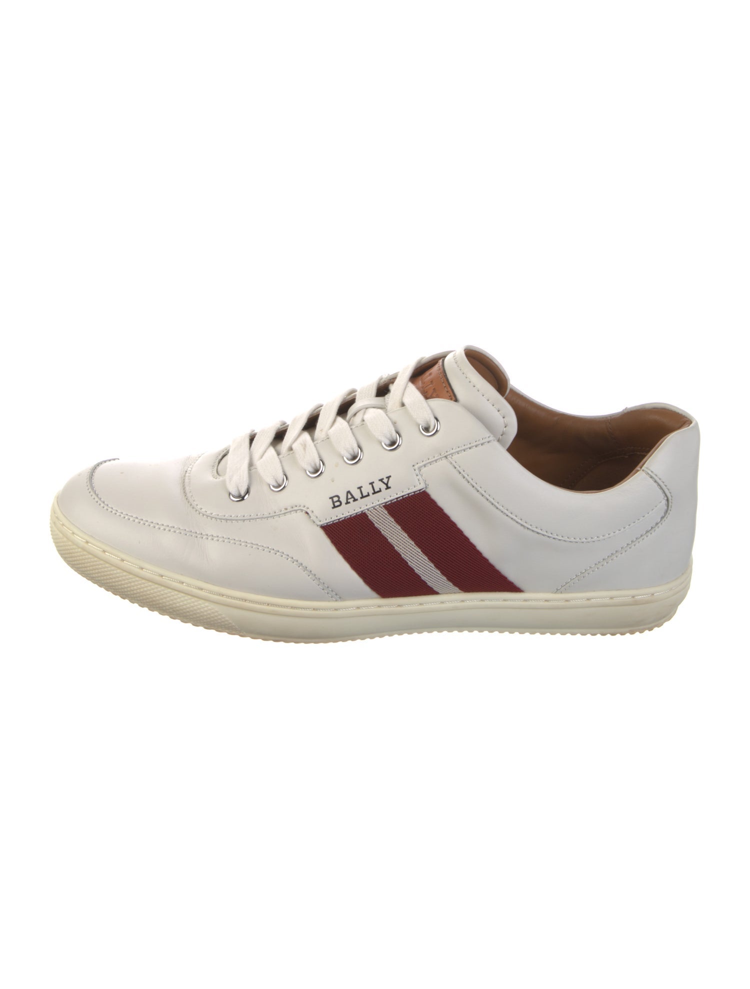 Bally Leather Colorblock Pattern Sneakers - White Sneakers, Shoes ...