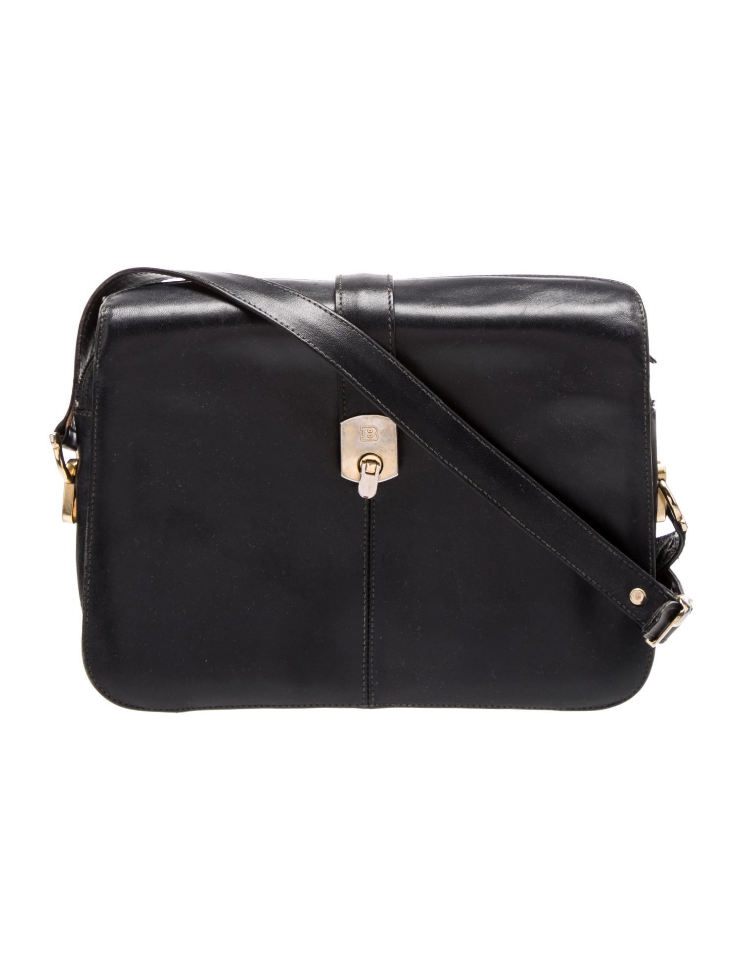 Bally Leather Crossbody Bag - Black Crossbody Bags, Handbags - WB274932 ...