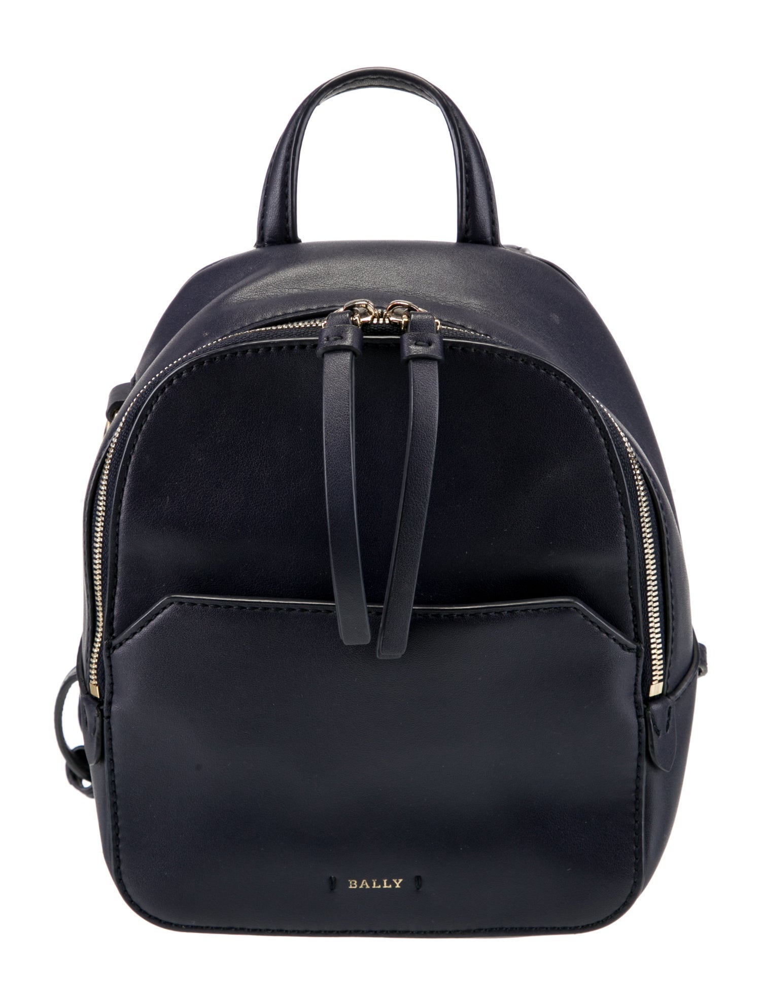 Bally Leather Backpack - Blue Backpacks, Handbags - WB275029 | The RealReal