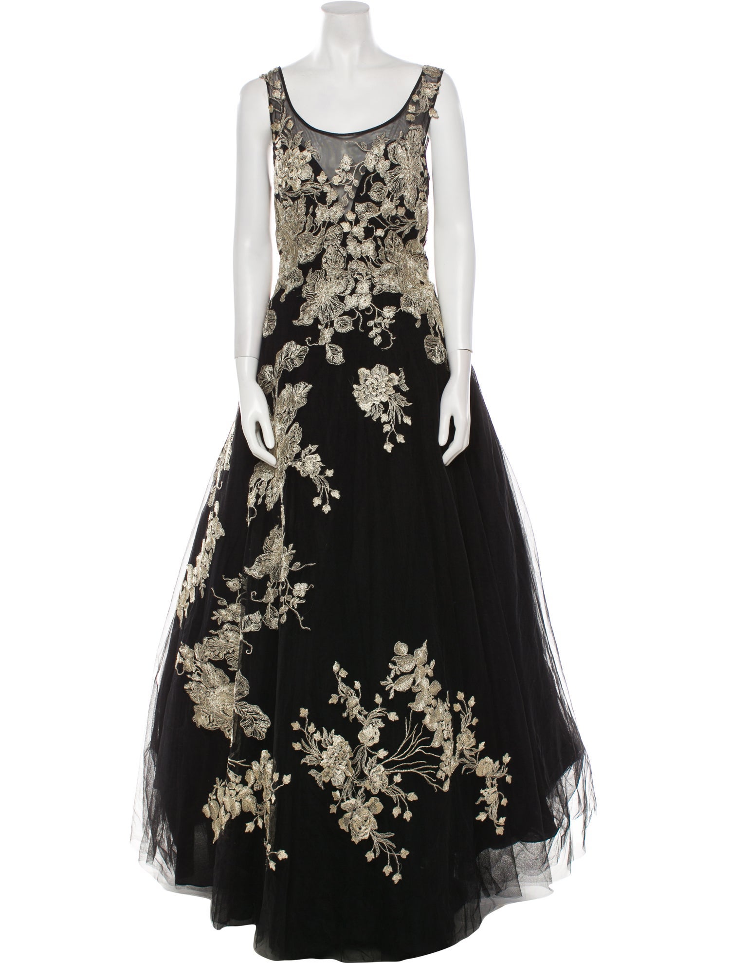 Basix Black Label Floral Print Long Dress - Black Dresses, Clothing ...