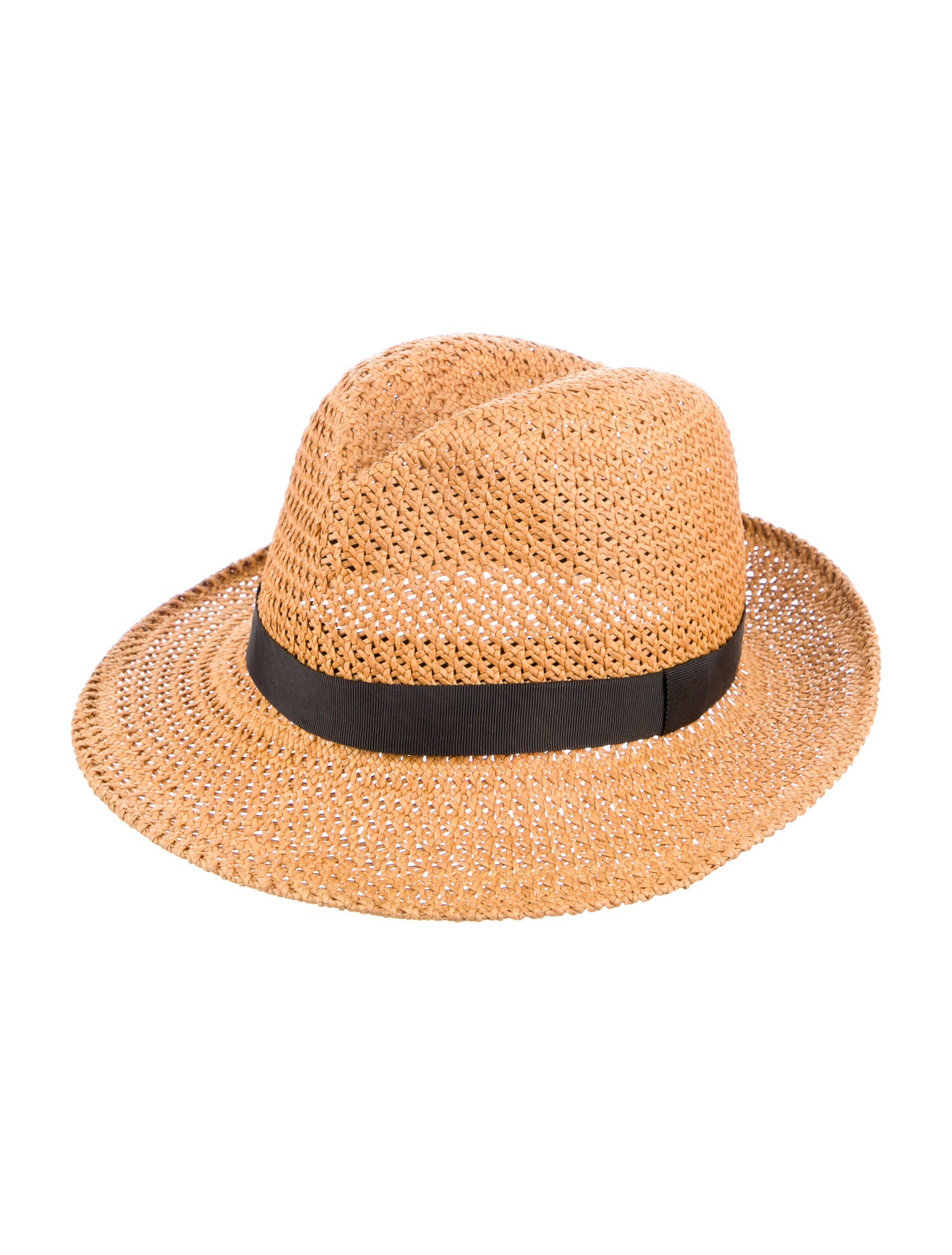 Barney's New York Neutral Straw Hat - Neutrals Hats, Accessories ...
