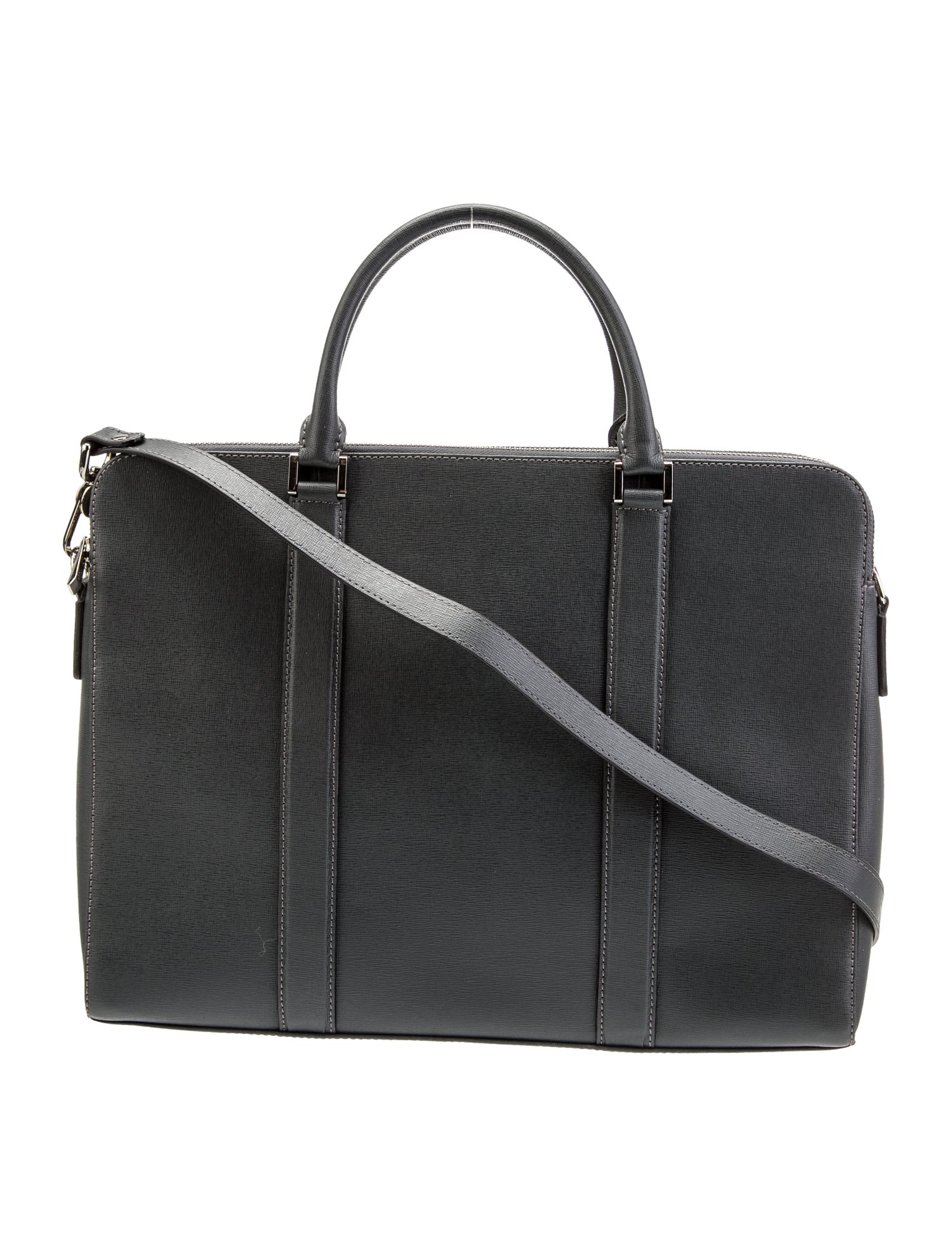 Bottega Veneta Leather Briefcase - Brown Briefcases, Bags - BOT162688 ...