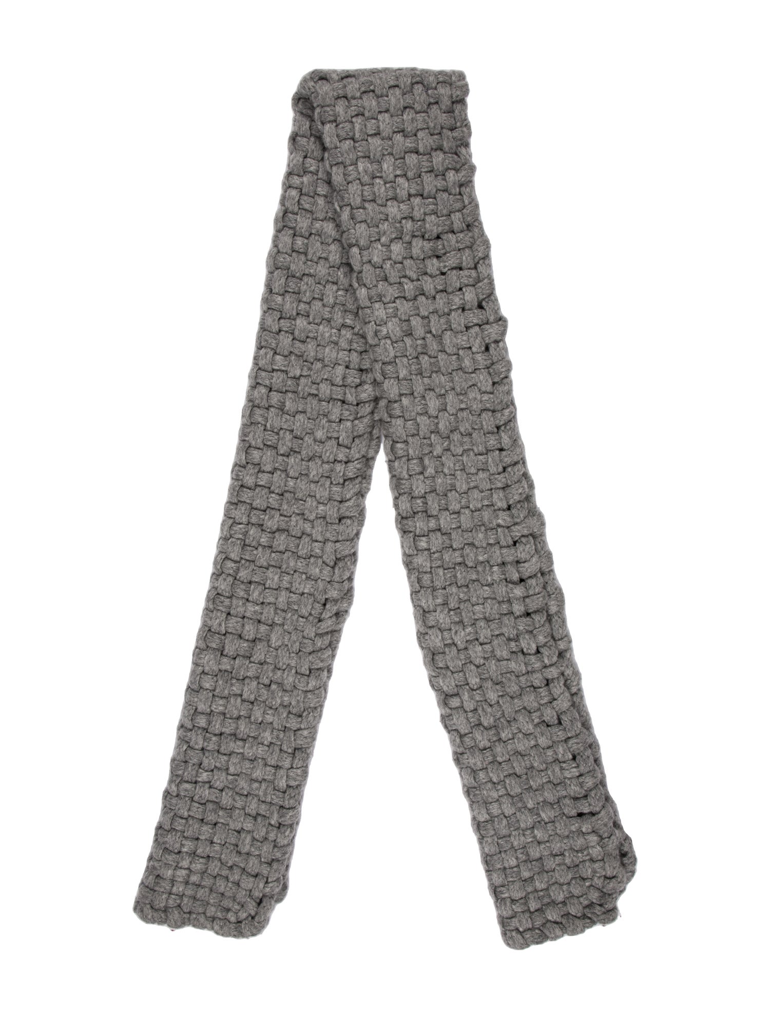 Barney's New York Scarf - Grey Scarves and Shawls, Accessories - WBANY43866 | The RealReal