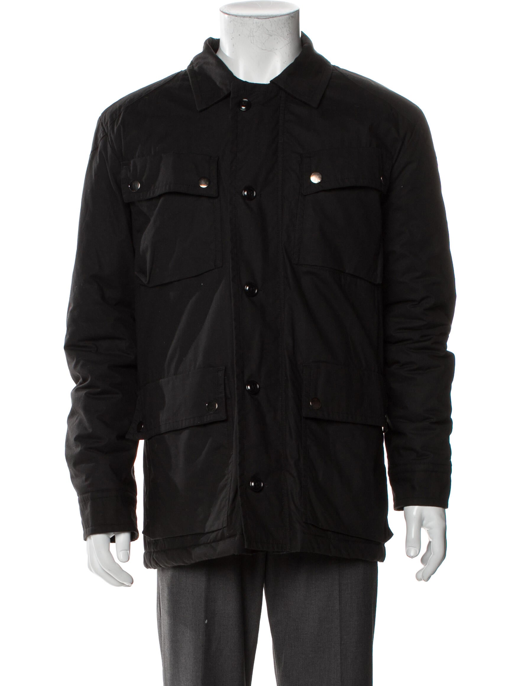 Barney's New York Utility Jacket - Black Outerwear, Clothing ...