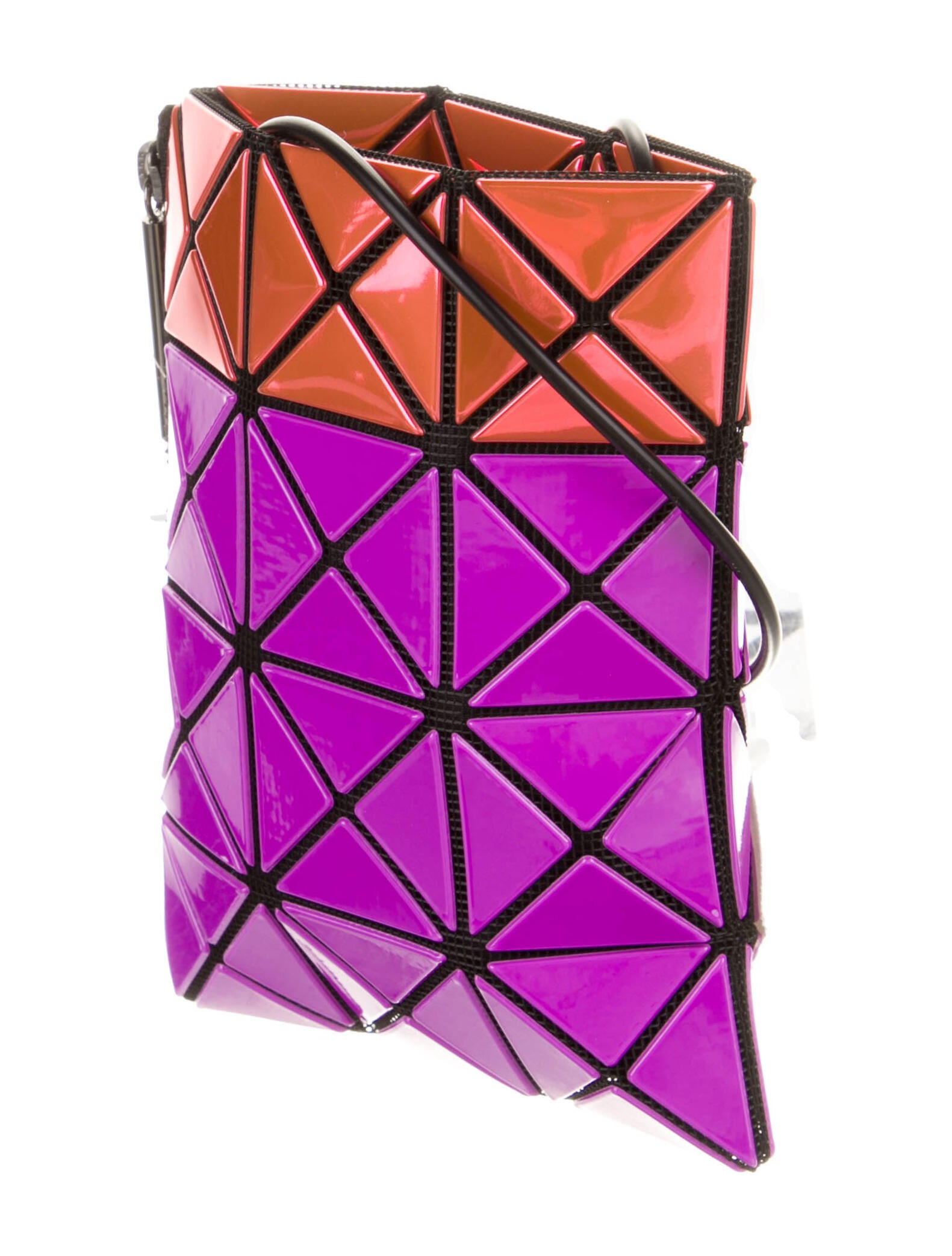 Bao Bao Issey Miyake PVC Prism Mini Bag - Purple Mini Bags, Handbags ...