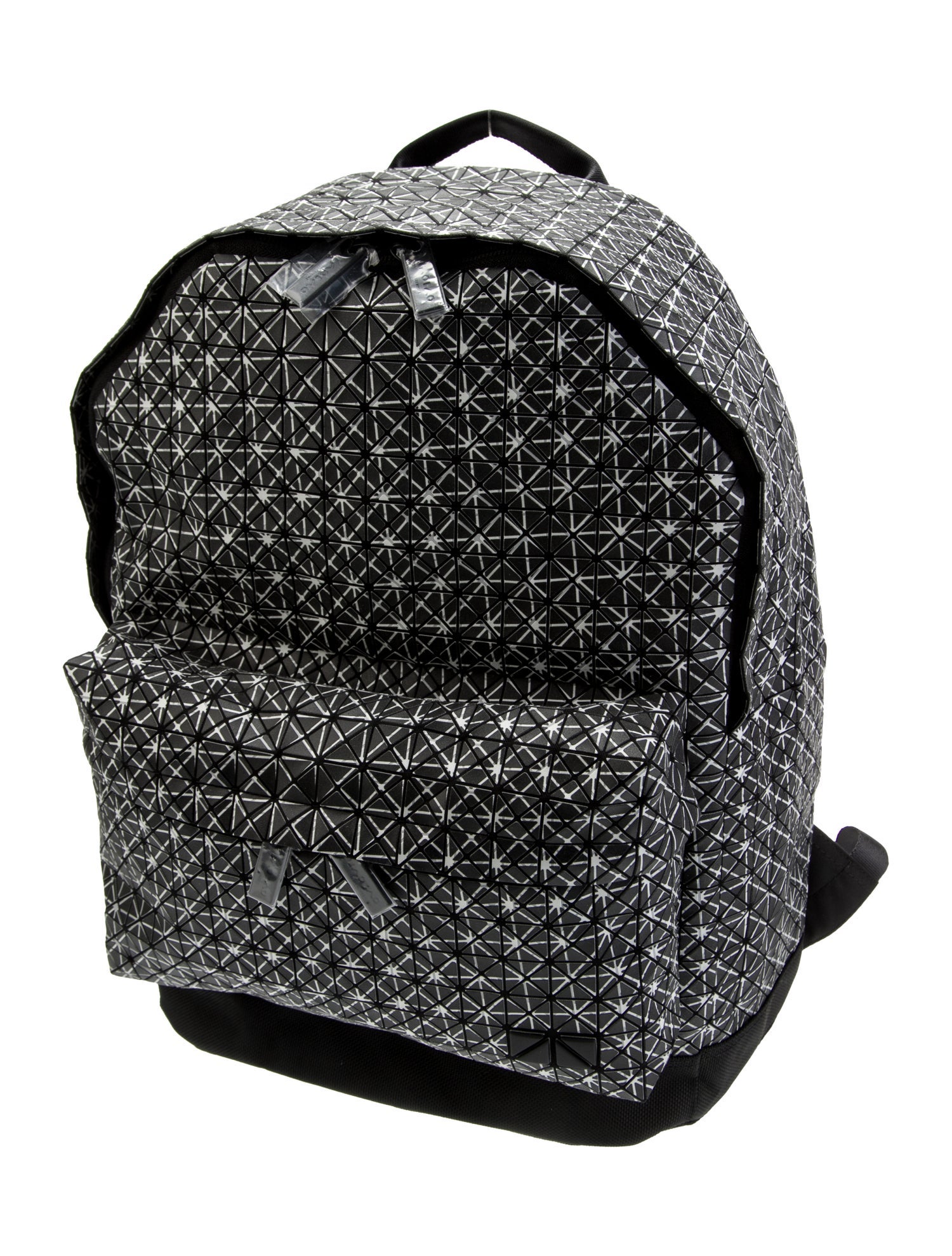 Bao Bao Issey Miyake Embroidered Backpack w/ Tags - Black Backpacks ...