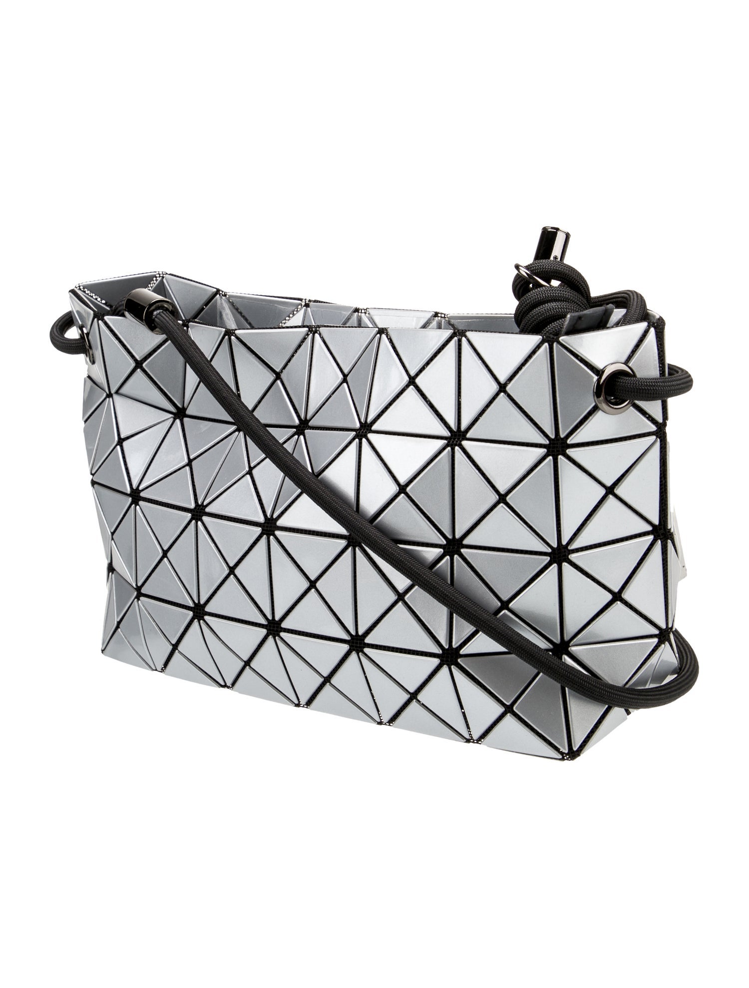 Bao Bao Issey Miyake Chain-Link PVC Crossbody Bag - Metallic Crossbody ...