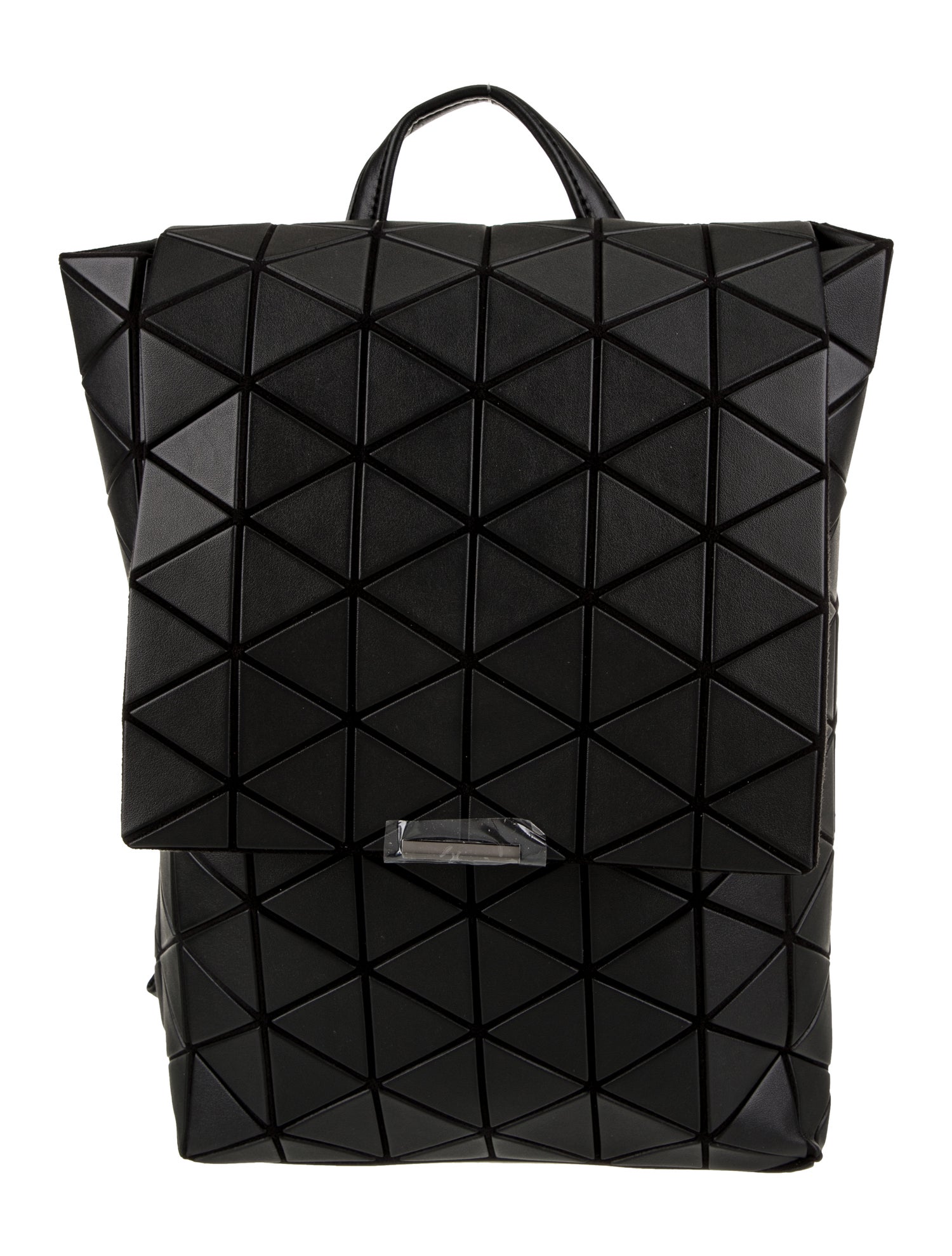 Bao Bao Issey Miyake Rubber Backpack w/ Tags - Black Backpacks ...