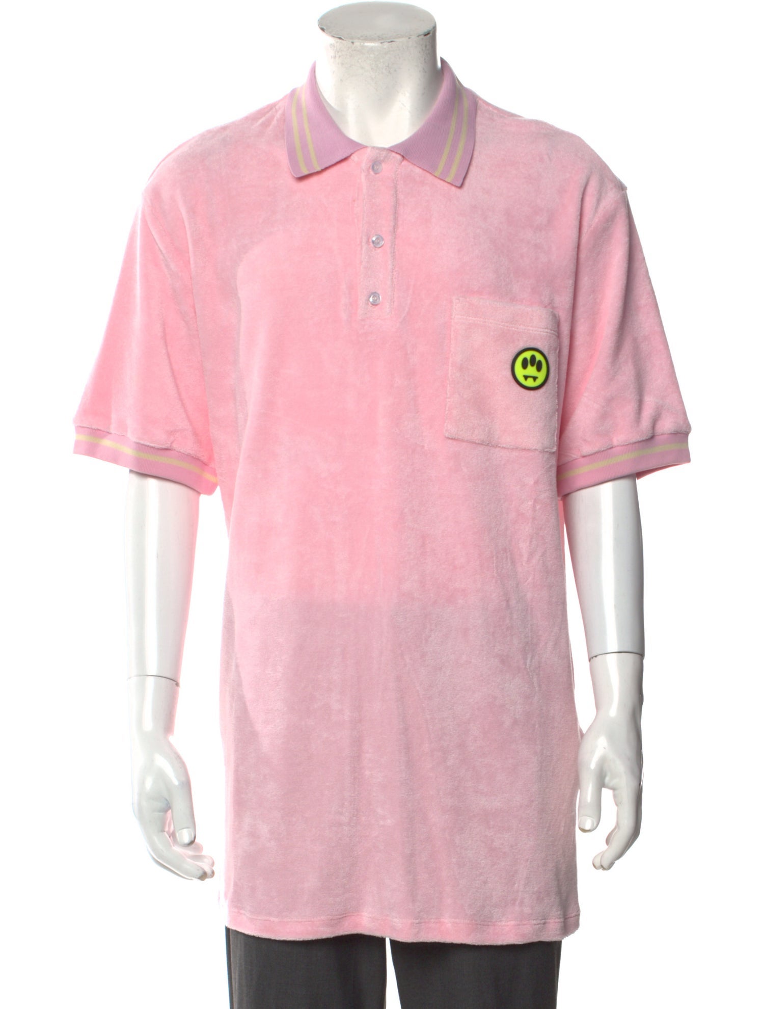 Barrow Crew Neck - Pink Polos, Clothing - WBAOW20426 | The RealReal