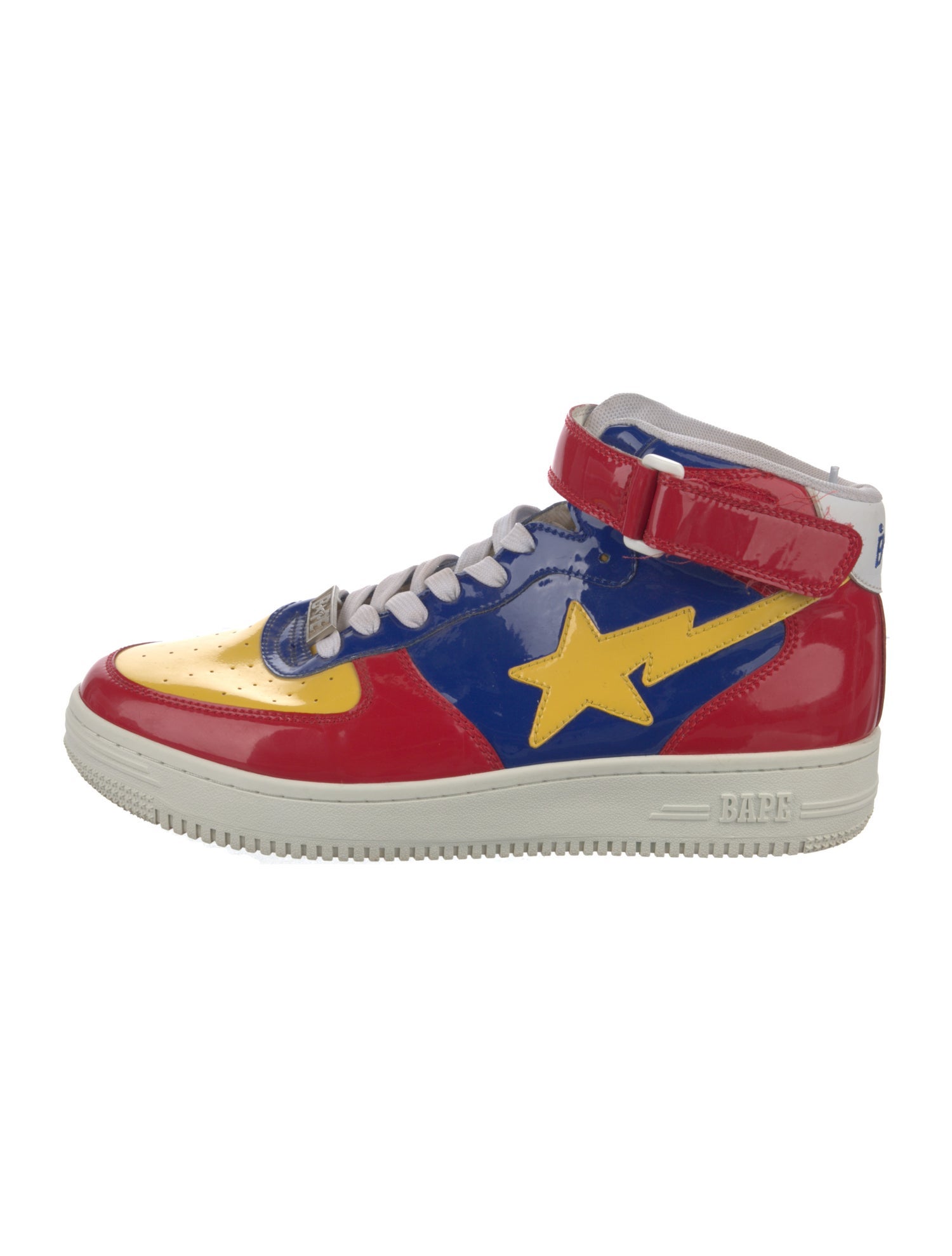 BAPE Bape Sta Mid Sneakers - Red Sneakers, Shoes - WBAPE25685 | The ...