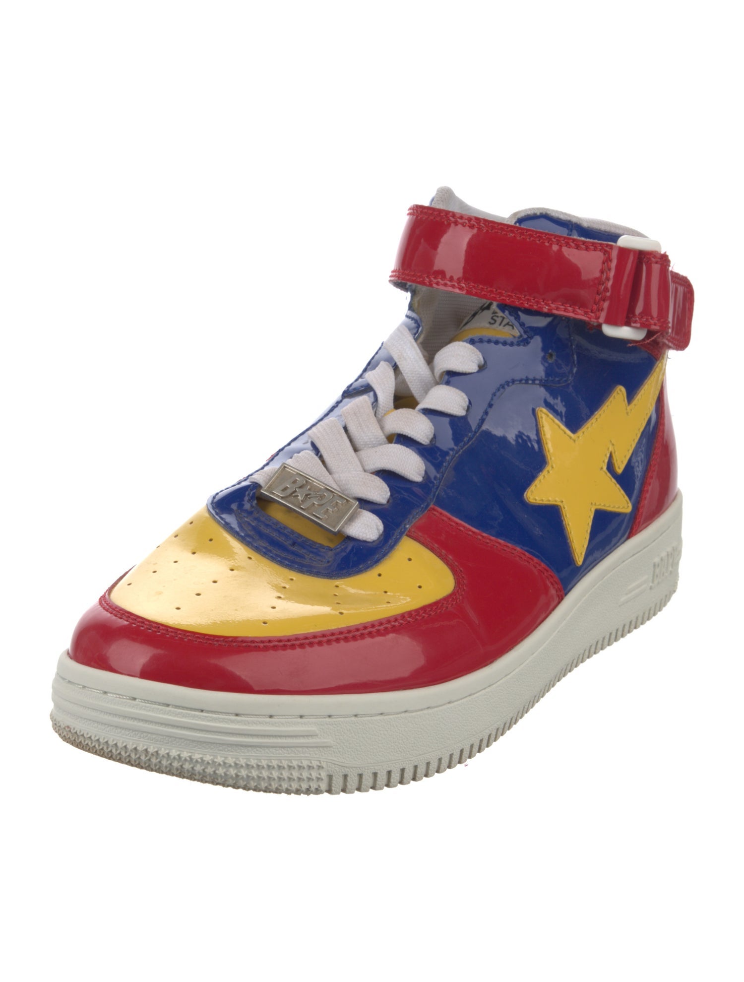 BAPE Bape Sta Mid Sneakers - Red Sneakers, Shoes - WBAPE25685 | The ...
