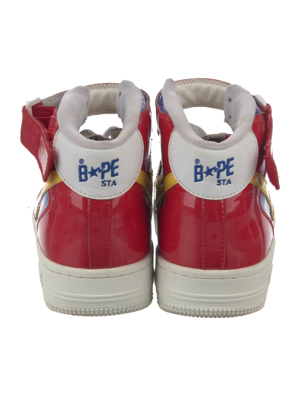 BAPE Bape Sta Mid Sneakers - Red Sneakers, Shoes - WBAPE25685 | The ...