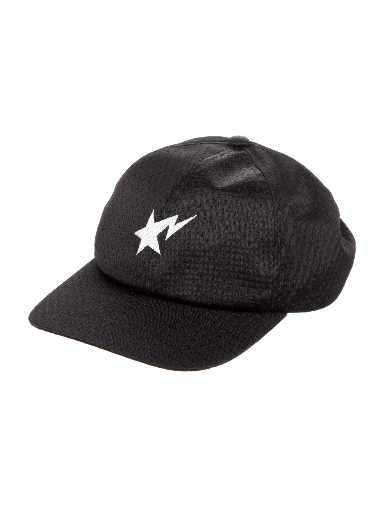 BAPE Sta Logo Mesh Baseball Hat - Black Hats, Accessories - WBAPE26222 ...