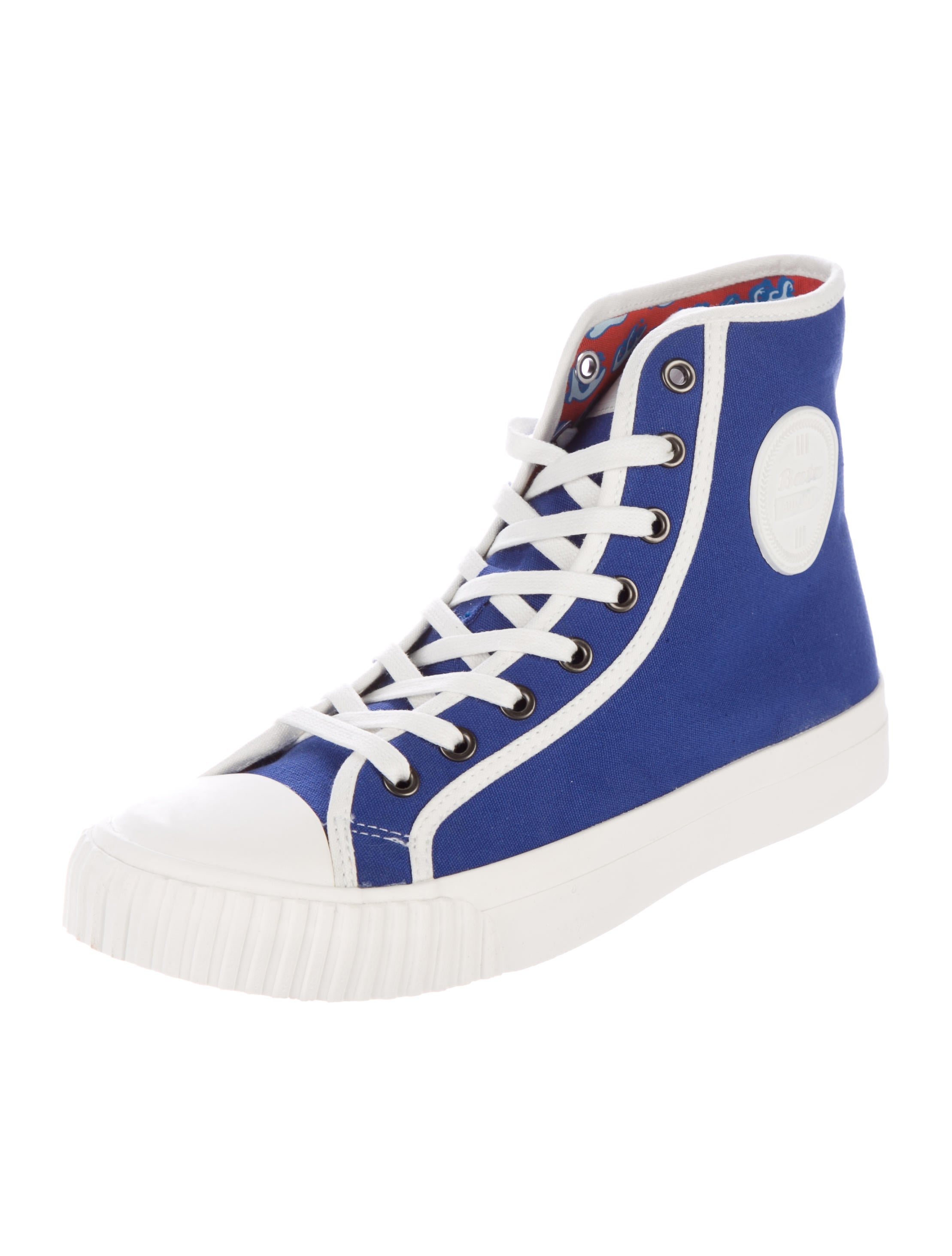 Bata Bullets Canvas High-Top Sneakers w/ Tags - Blue Sneakers, Shoes ...