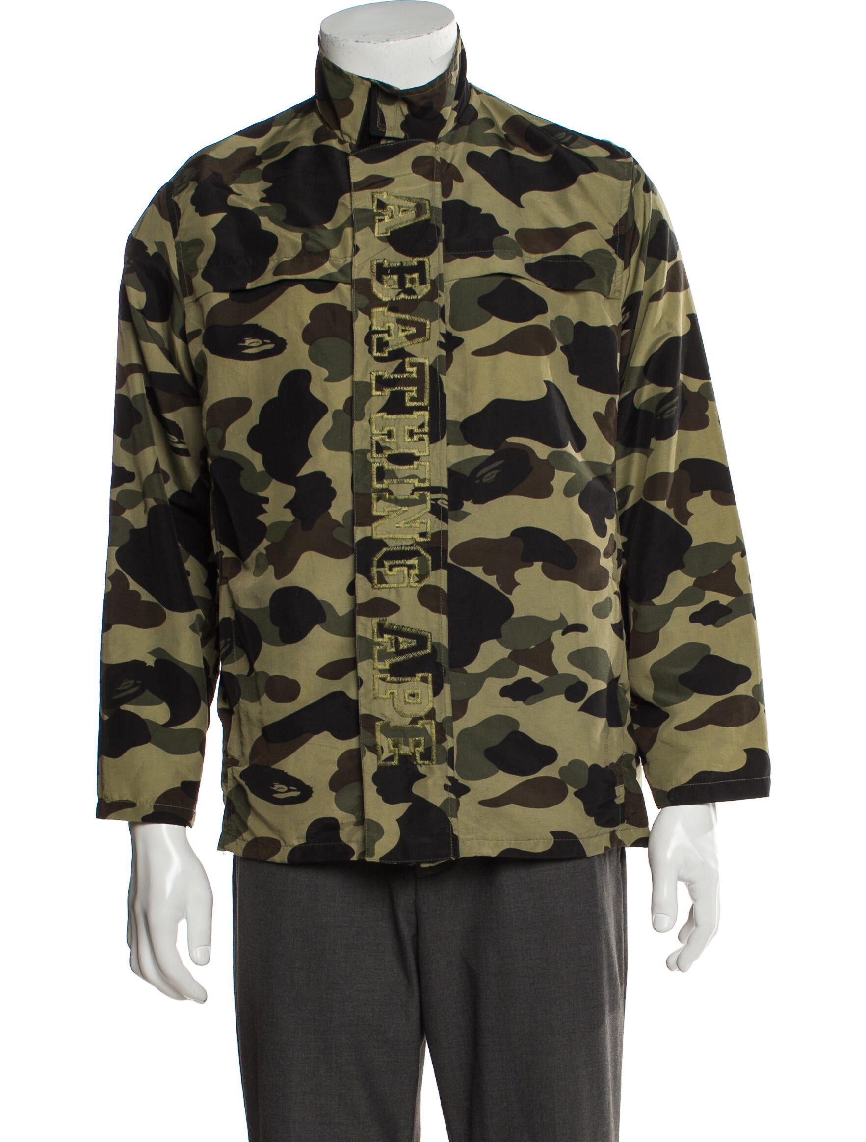 A Bathing Ape Late 1990's - Early 2000's ABC Camo Utility Jacket ...