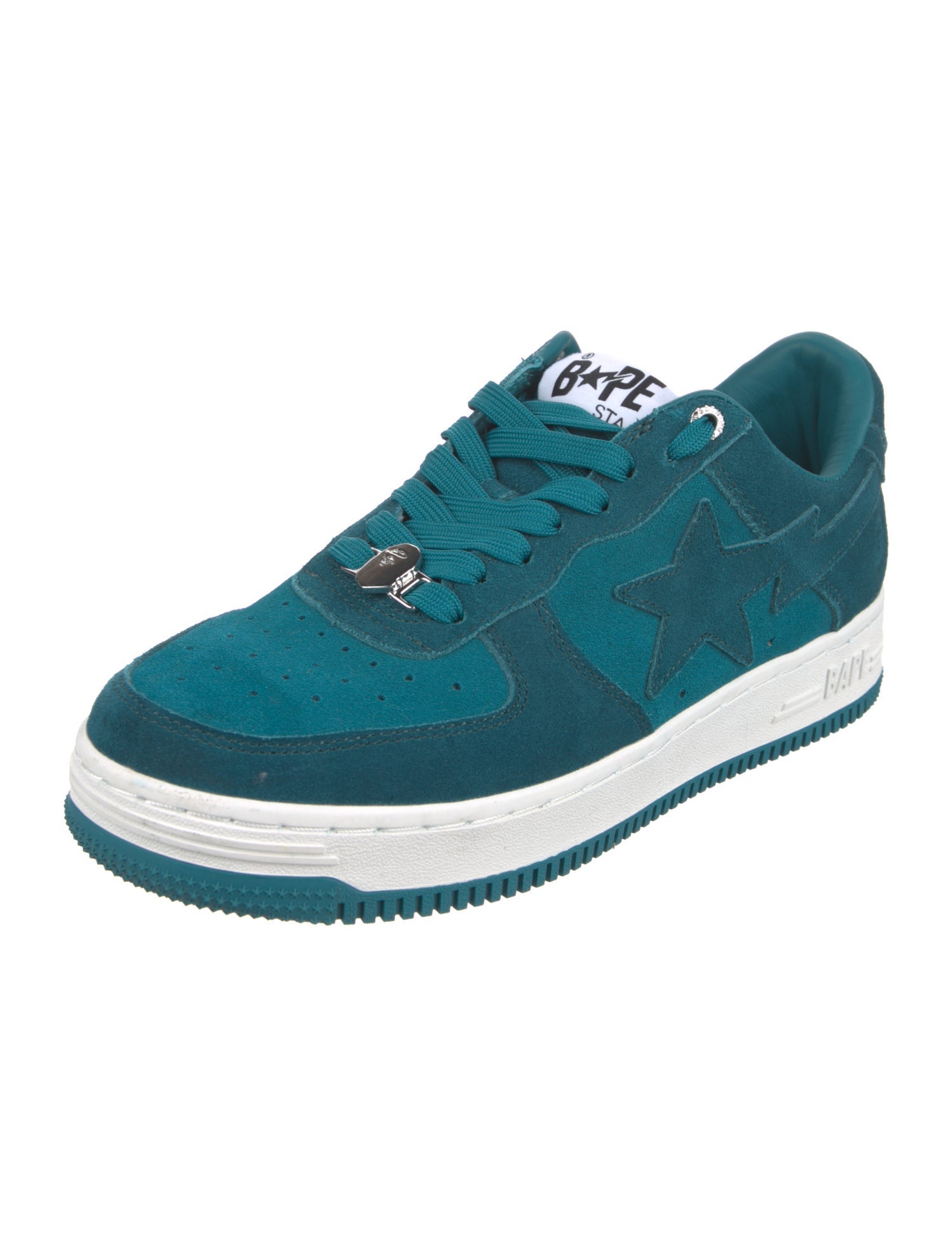 A Bathing Ape Bapesta #3 M1 'Suede Green' Sneakers - Green Sneakers ...