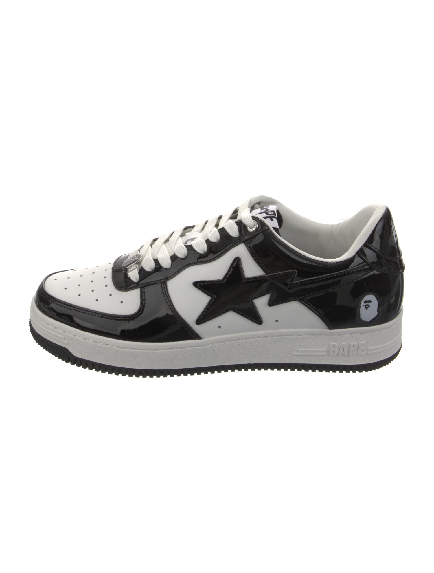 BAPE Bape Sta M2 Low Sneakers - Black Sneakers, Shoes - WBATP27703 ...