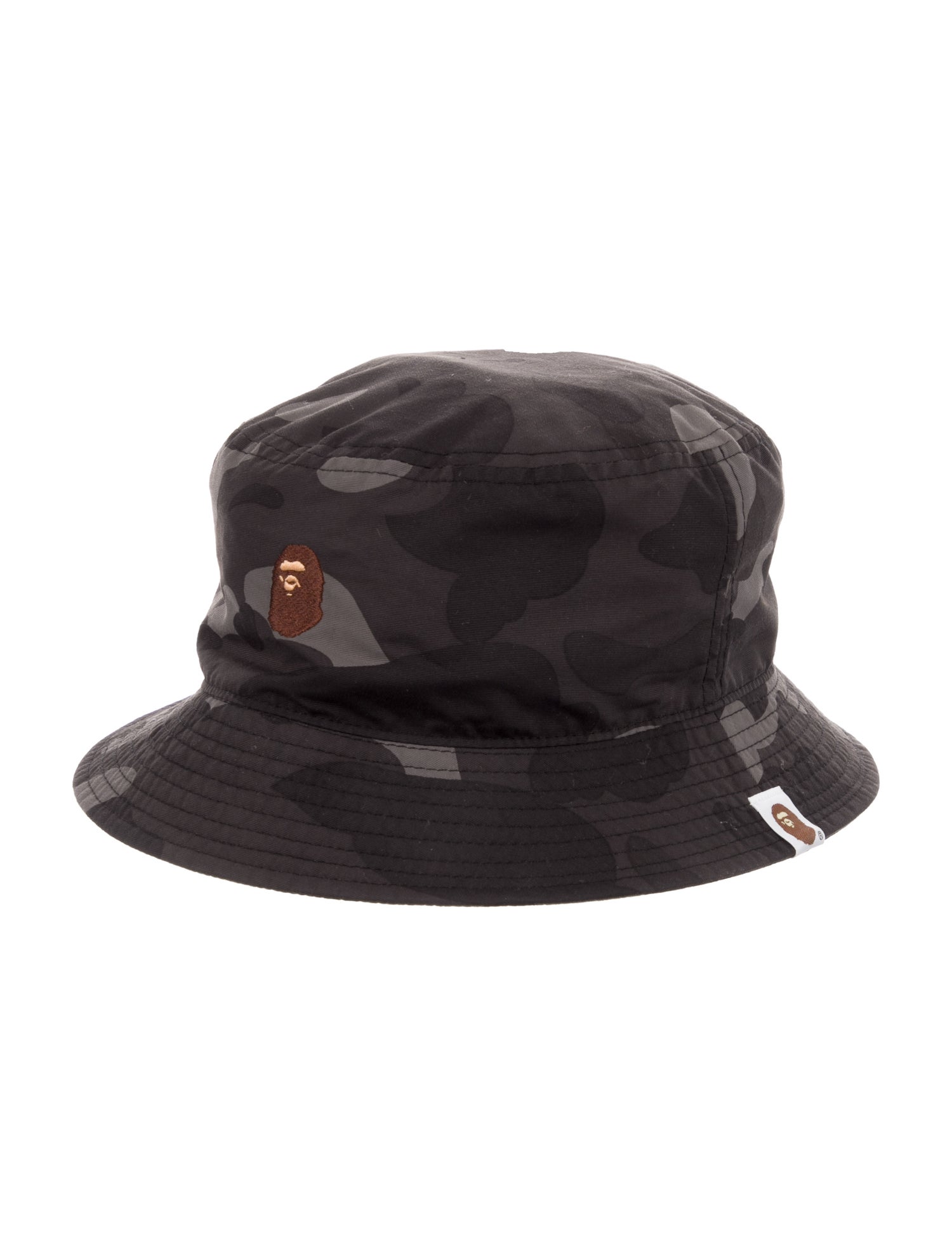 A Bathing Ape Camo Bucket Hat - Green Hats, Accessories - WBATP27716 ...