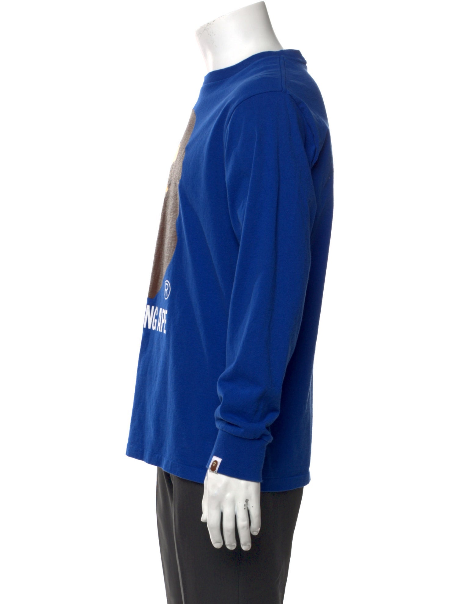 BAPE Ape Head Graphic Print T-Shirt - Blue T-Shirts, Clothing ...
