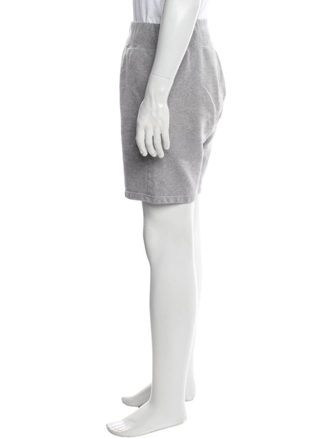 A Bathing Ape Ape Head Logo Jogger Shorts - Grey, 9.75" Rise Shorts ...