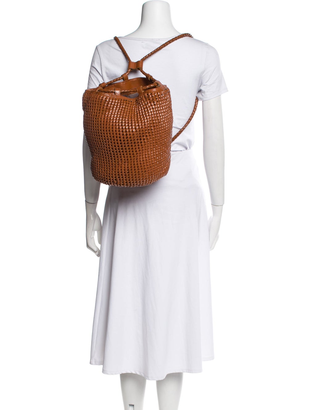 Bembien Leather Bucket Bag - Brown Bucket Bags, Handbags - WBEMB20447 ...