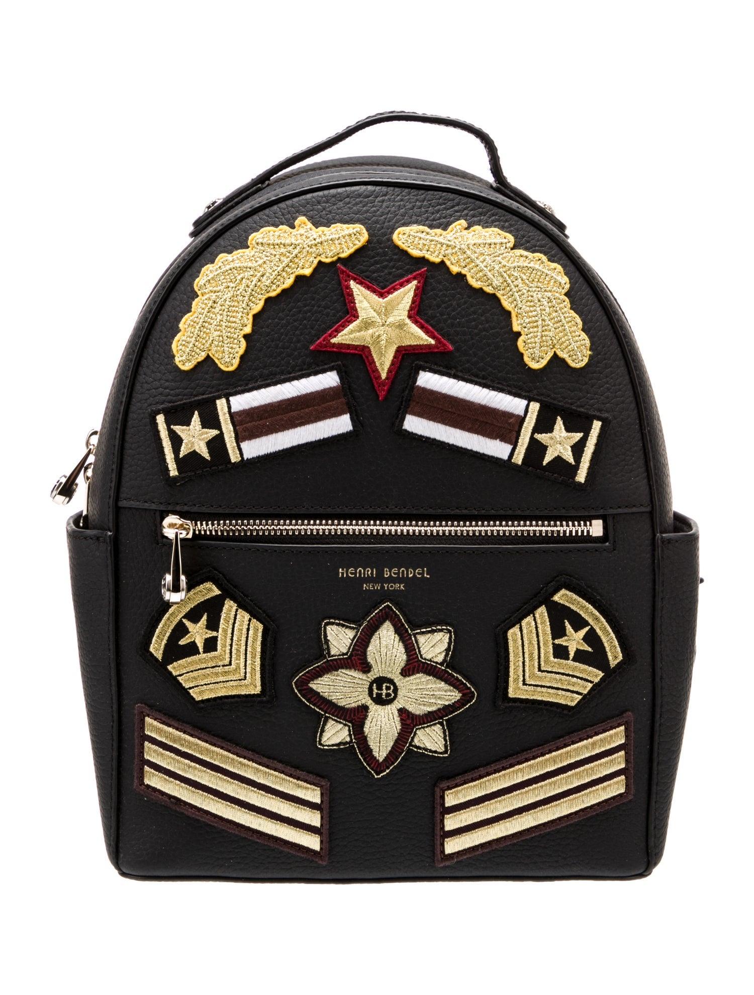 Henri Bendel Leather Backpack - Black Backpacks, Handbags - WBG26104 ...