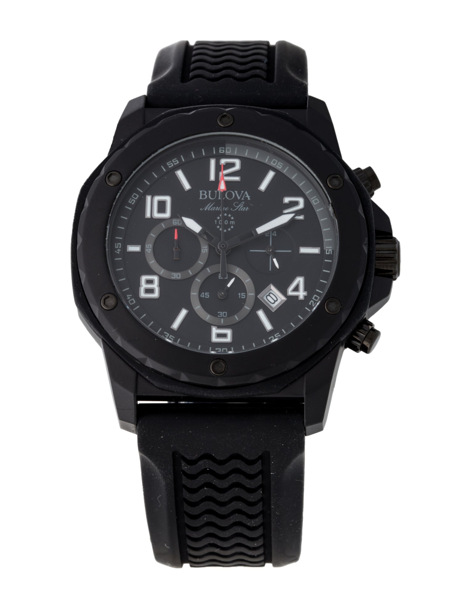 Bulova Marine Star Chronograph Watch - 98B223 | The RealReal