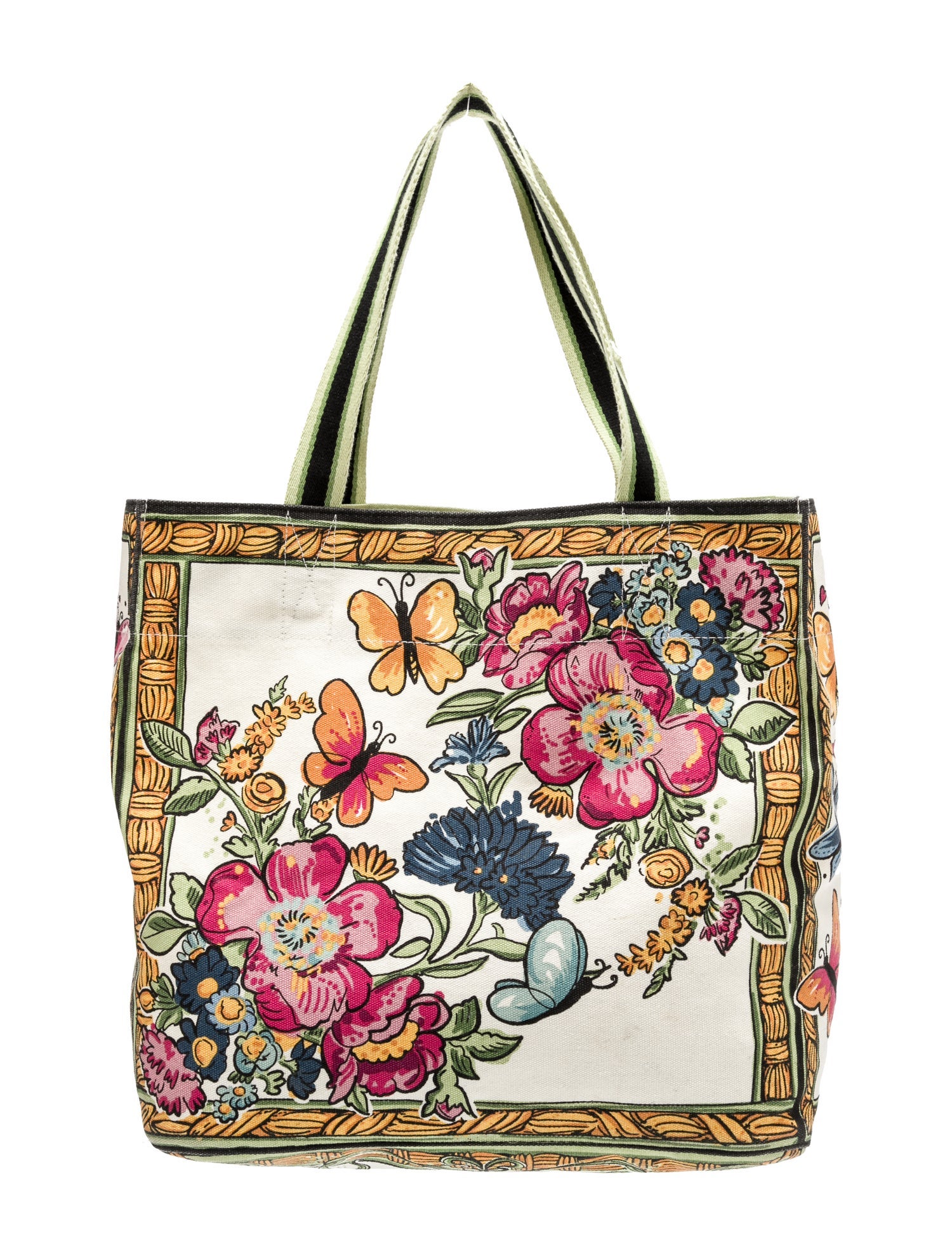 Brighton Canvas Tote - Green Totes, Handbags - WBNRO22233 | The RealReal