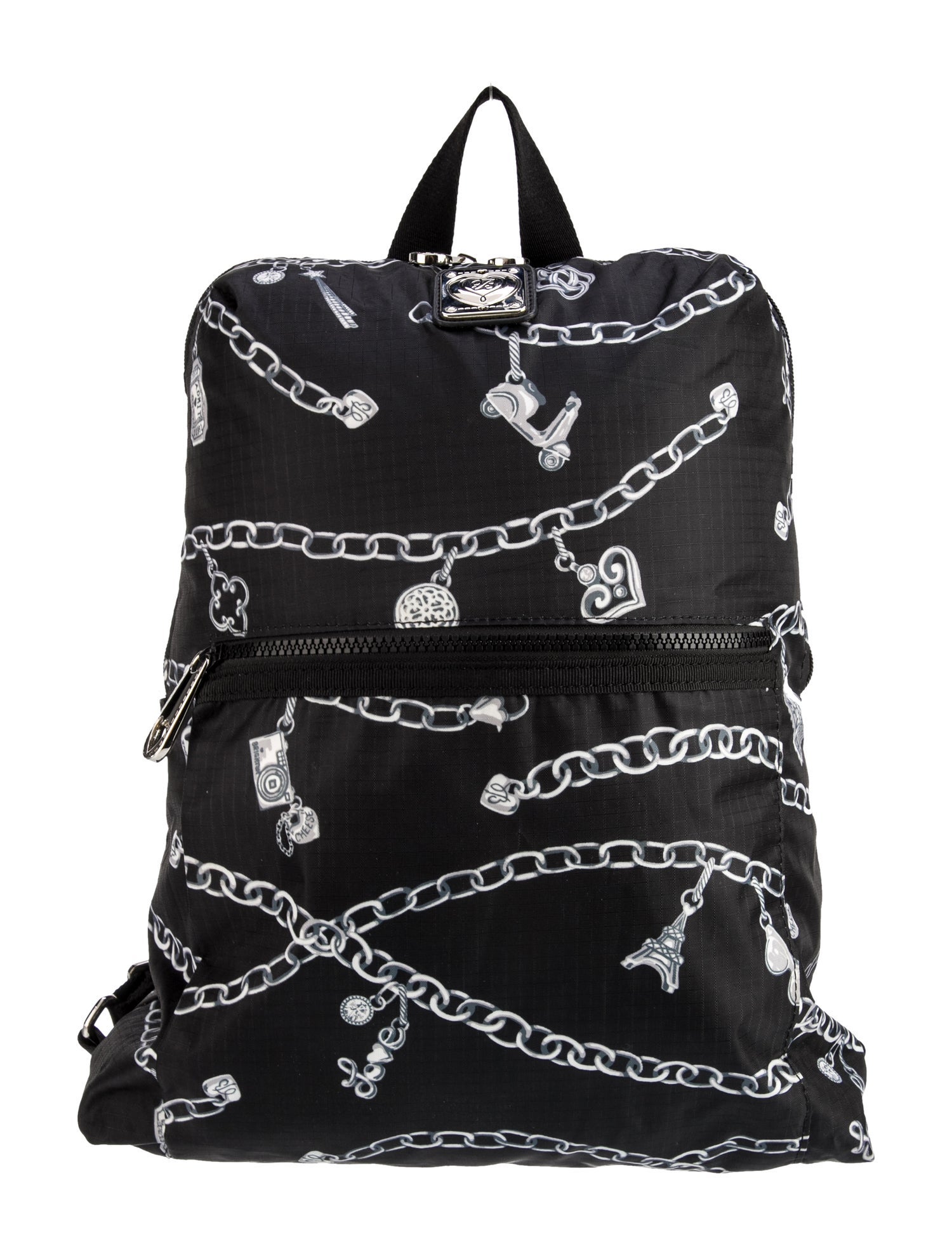 Brighton Nylon Backpack - Black Backpacks, Handbags - WBNRO23232 | The RealReal