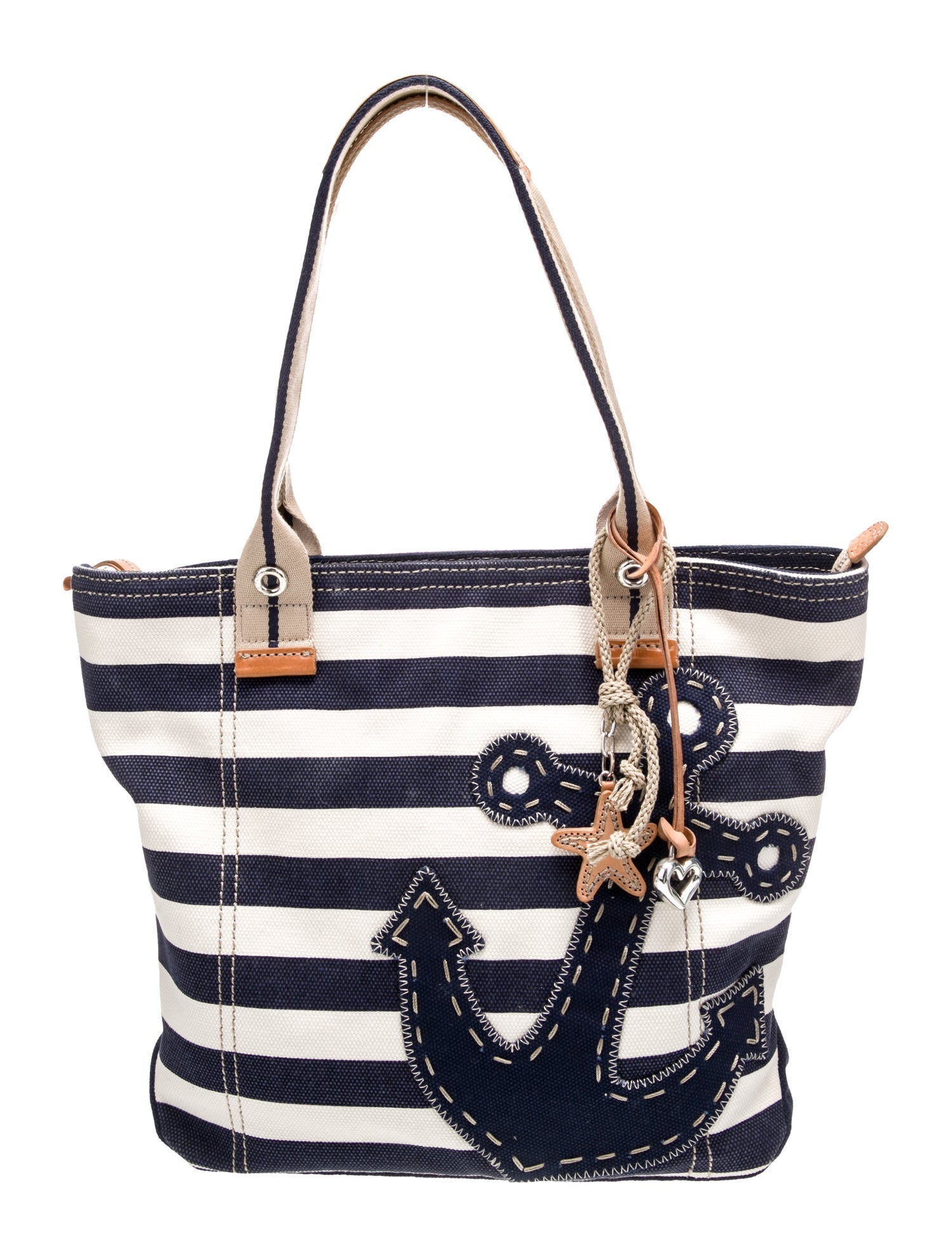 Brighton Canvas Tote - Blue Totes, Handbags - WBNRO23234 | The RealReal