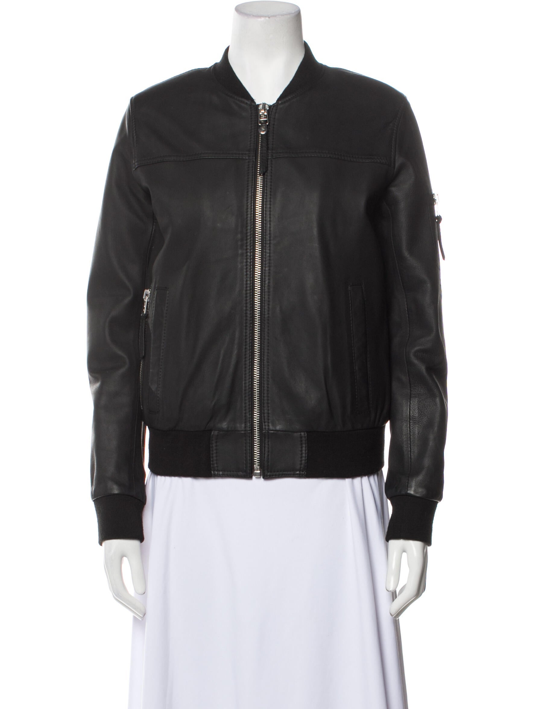Boda Skins Lambskin Bomber Jacket - Black Jackets, Clothing ...