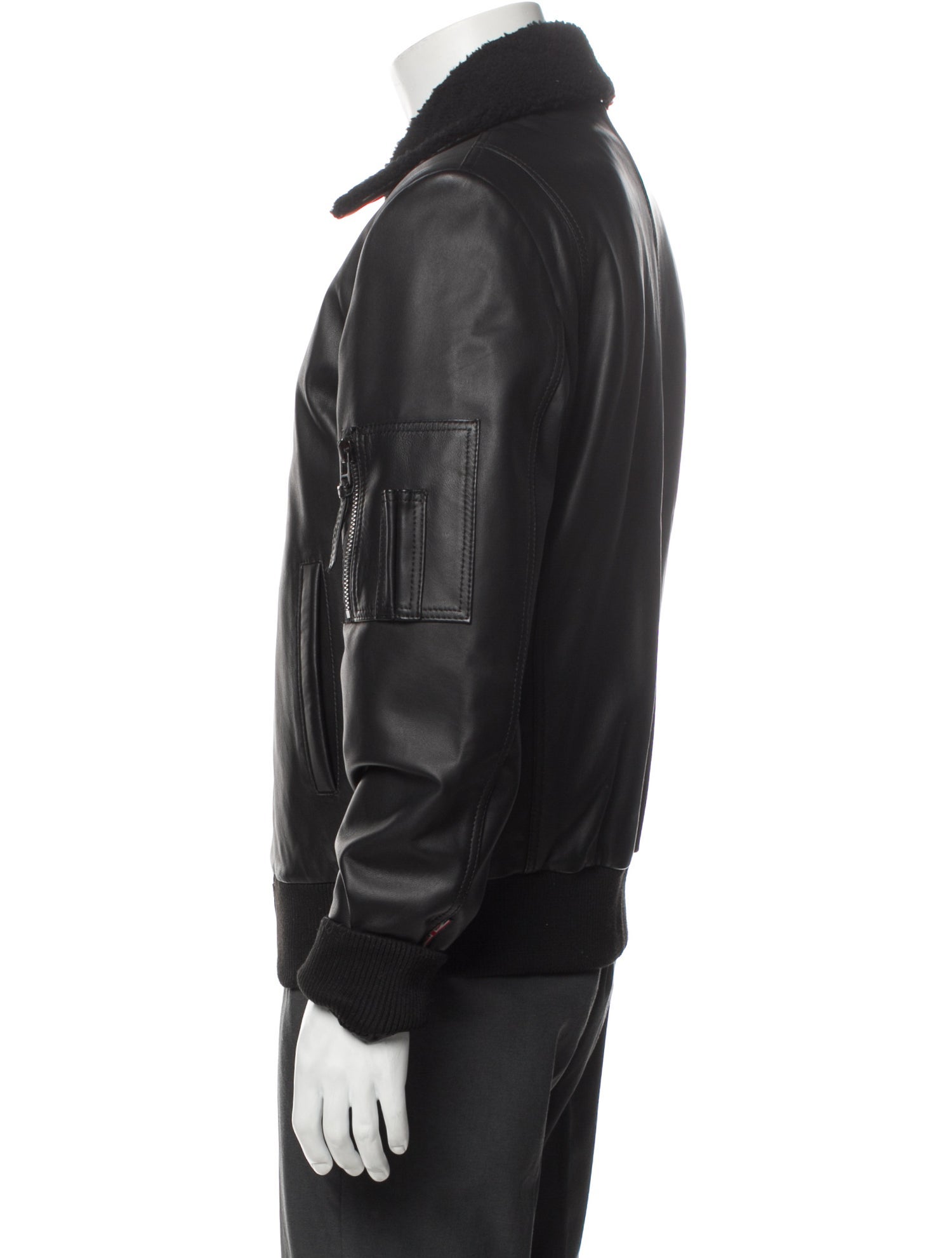 Boda Skins Leather Moto Jacket - Black Outerwear, Clothing - WBODA20224 ...