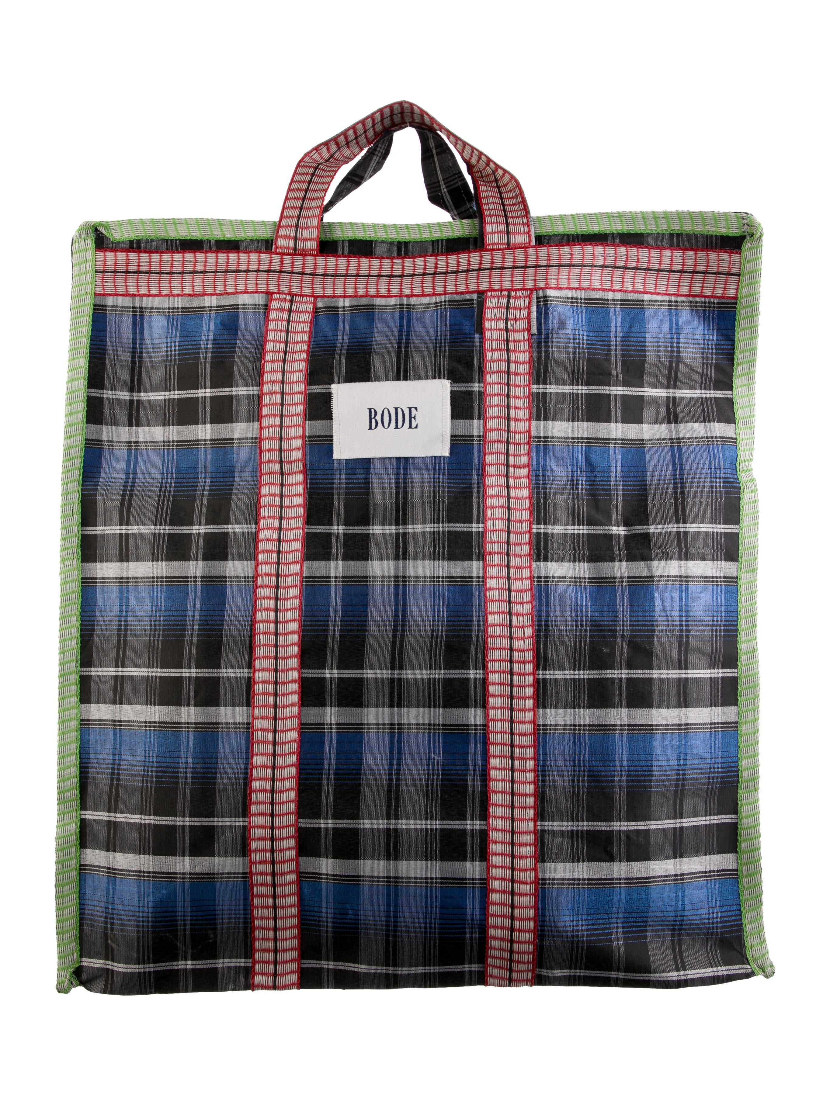 BODE Canvas Tote Bag - Blue Totes, Bags - WBODE20580 | The RealReal