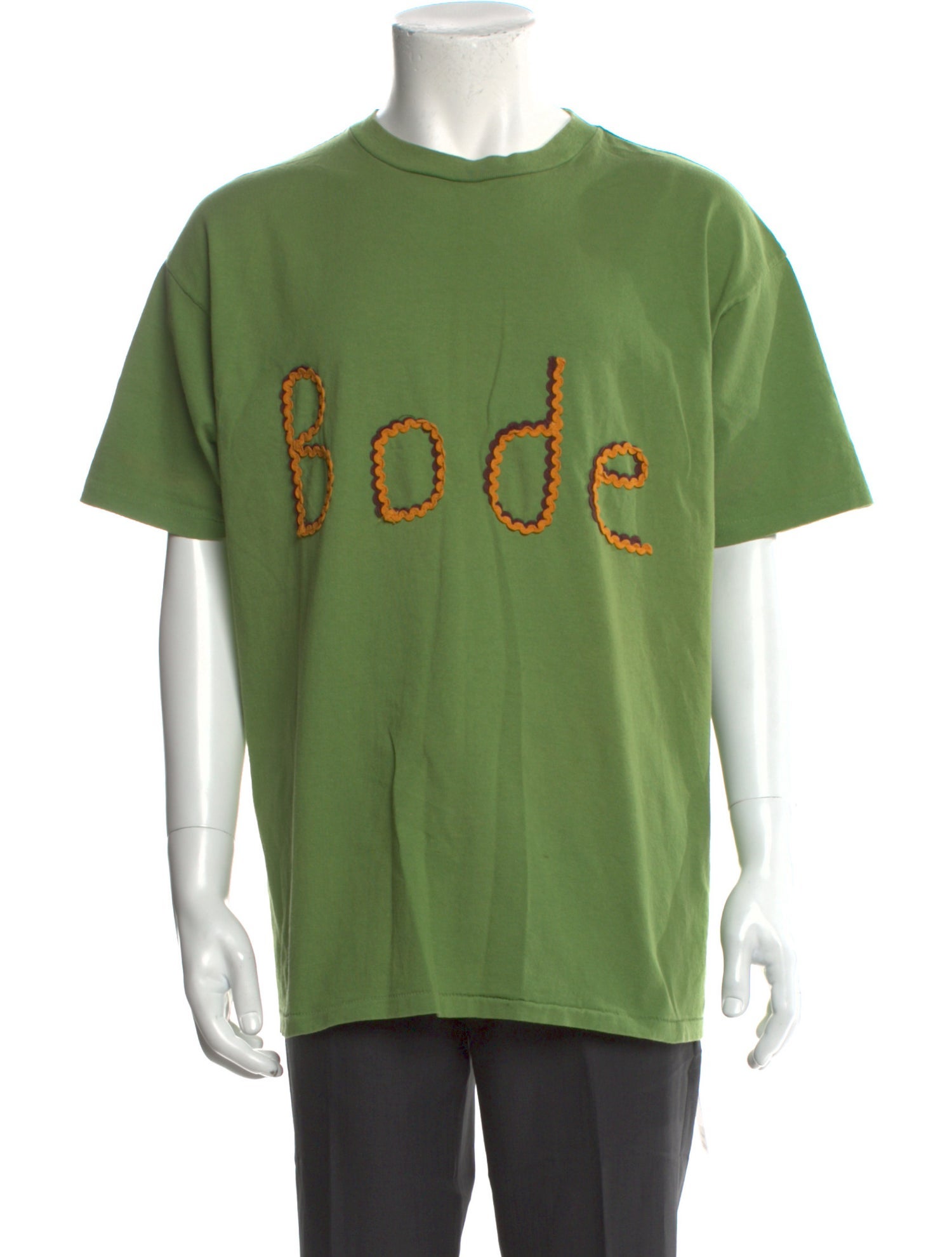 BODE Graphic Print Crew Neck T-Shirt - Green T-Shirts, Clothing ...