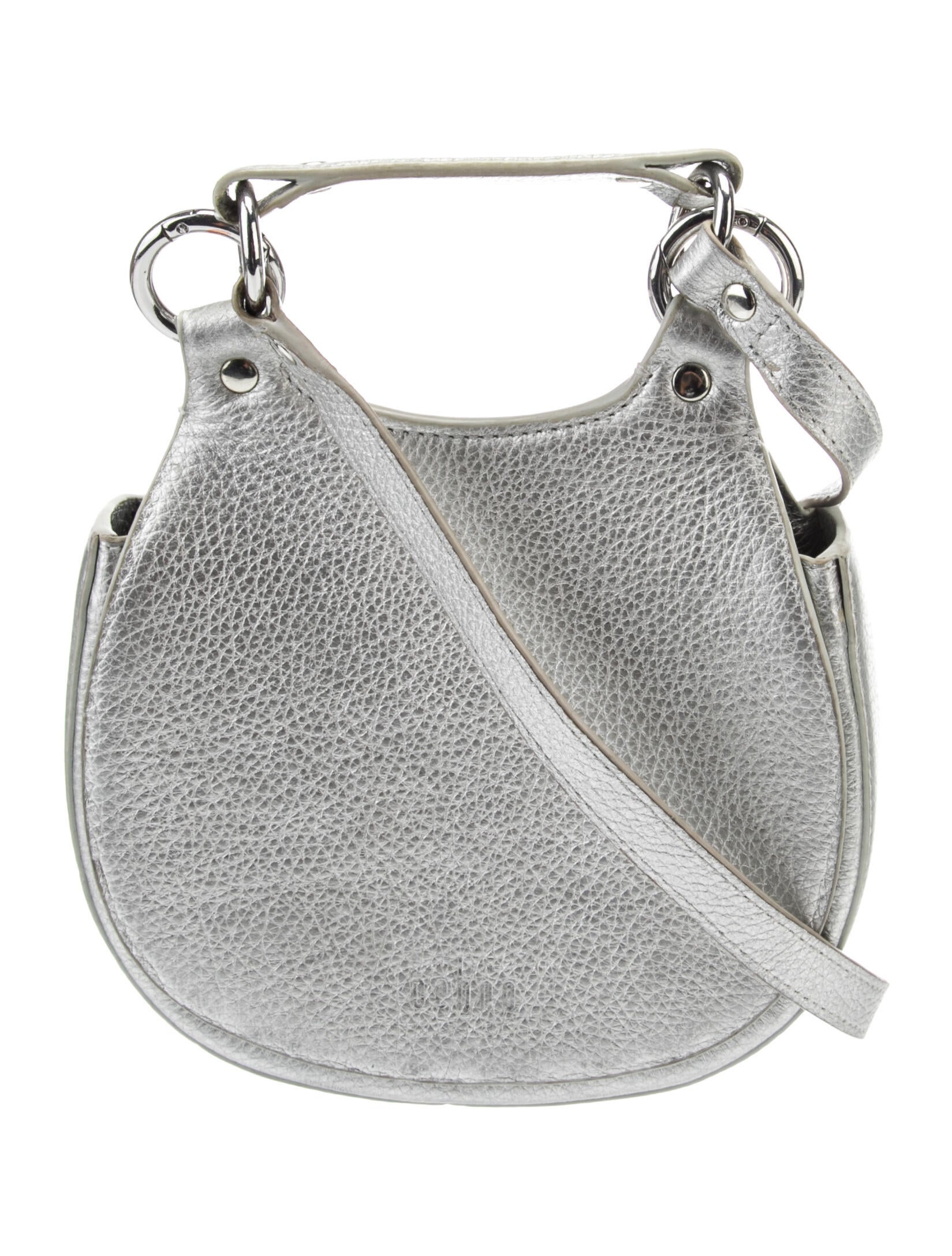 behno Leather Metallic Crossbody Bag - Metallic Crossbody Bags ...