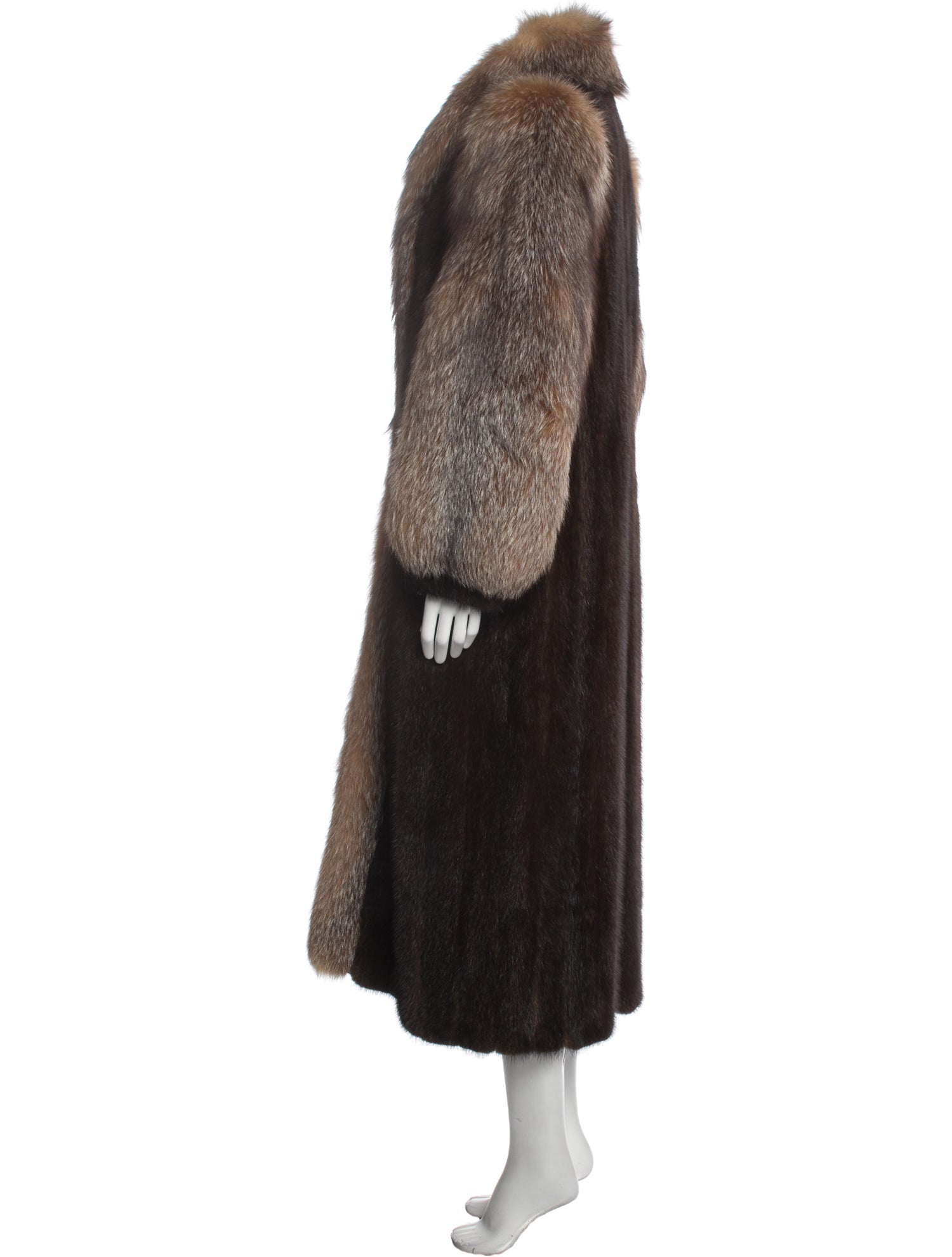 Saga Furs Vintage Late 1980's - Early 1990's Fur Coat - Neutrals Coats ...
