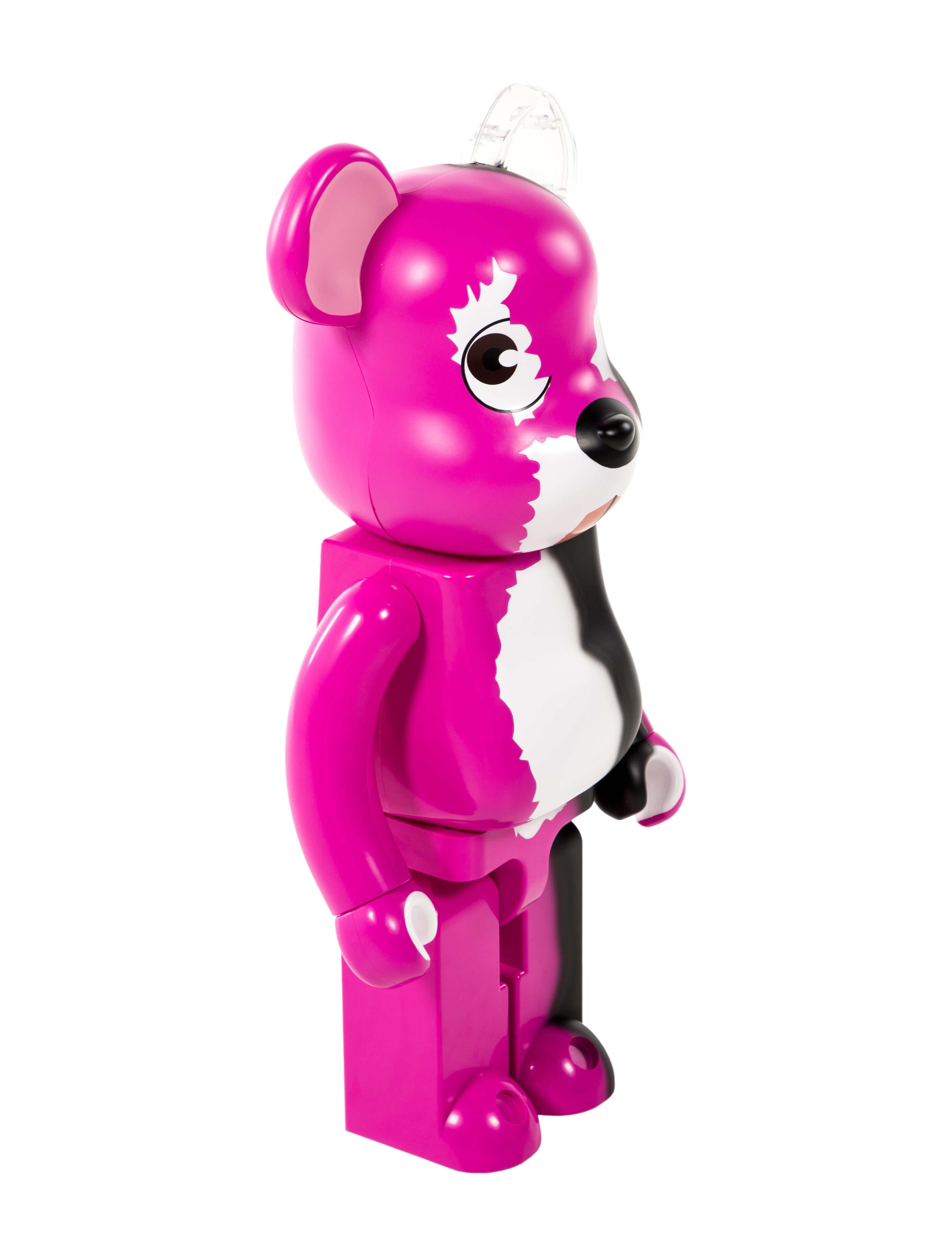 Bearbrick 2021 Breaking Bad Pink Bear 1000% Figurine - Black ...