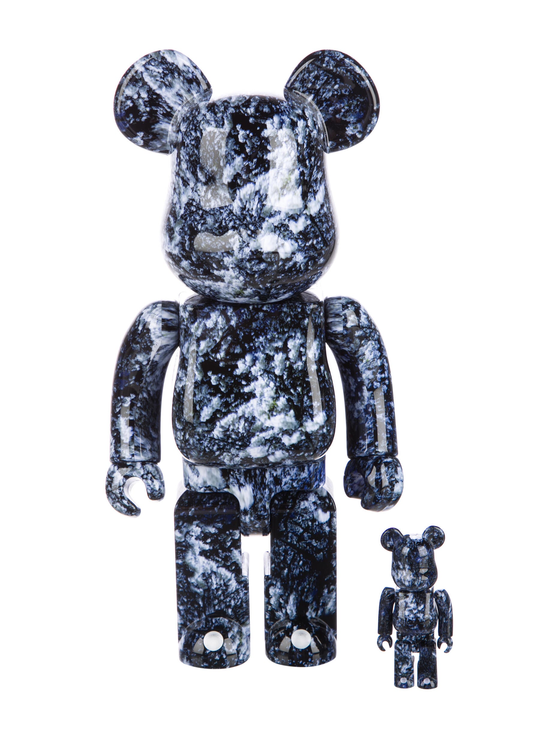 Bearbrick Jean-michel Basquiat 400% & 100% Set - Figures, Collectibles ...