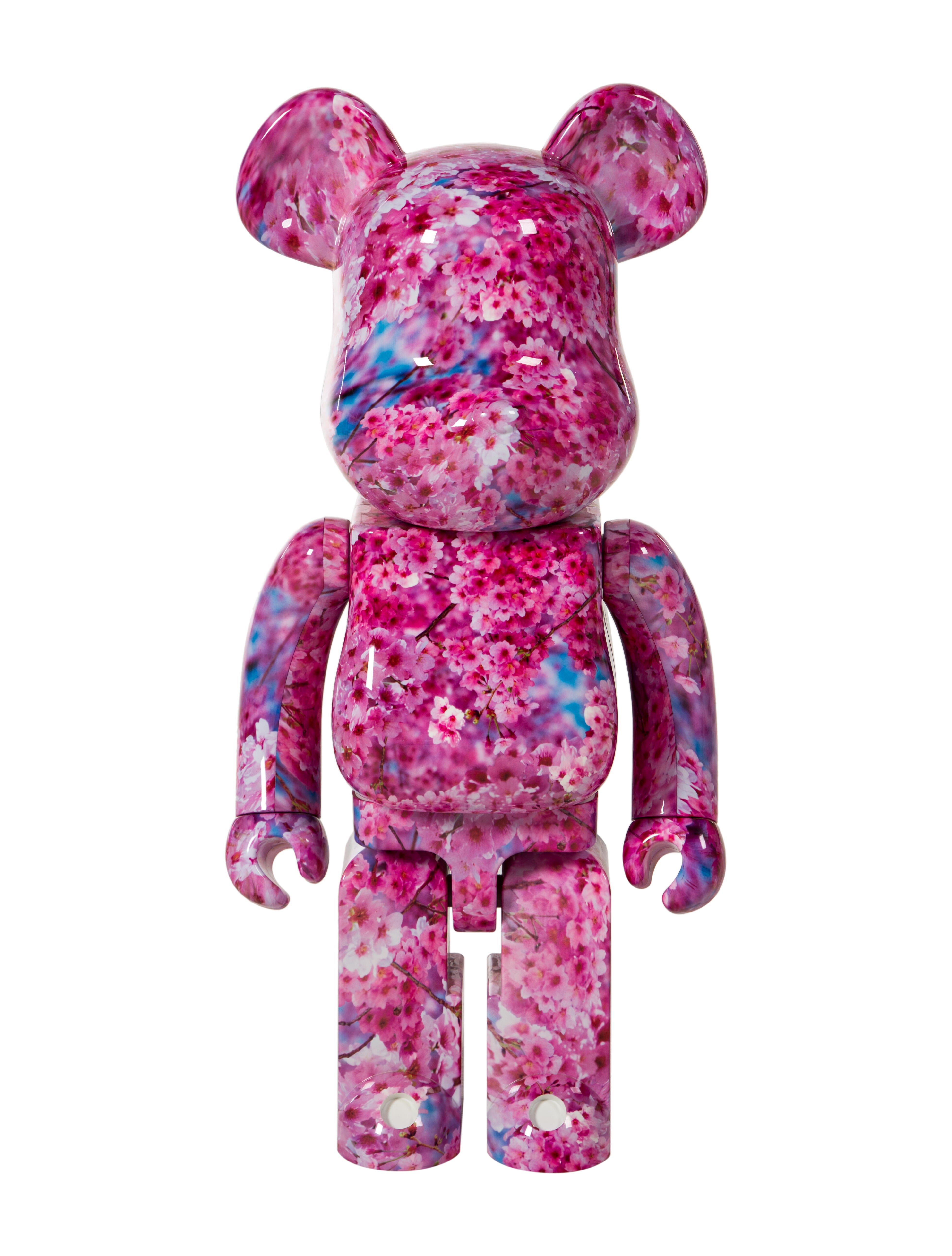Bearbrick x Mika Ninagawa Sakura 1000% Figurine - Pink Figures ...