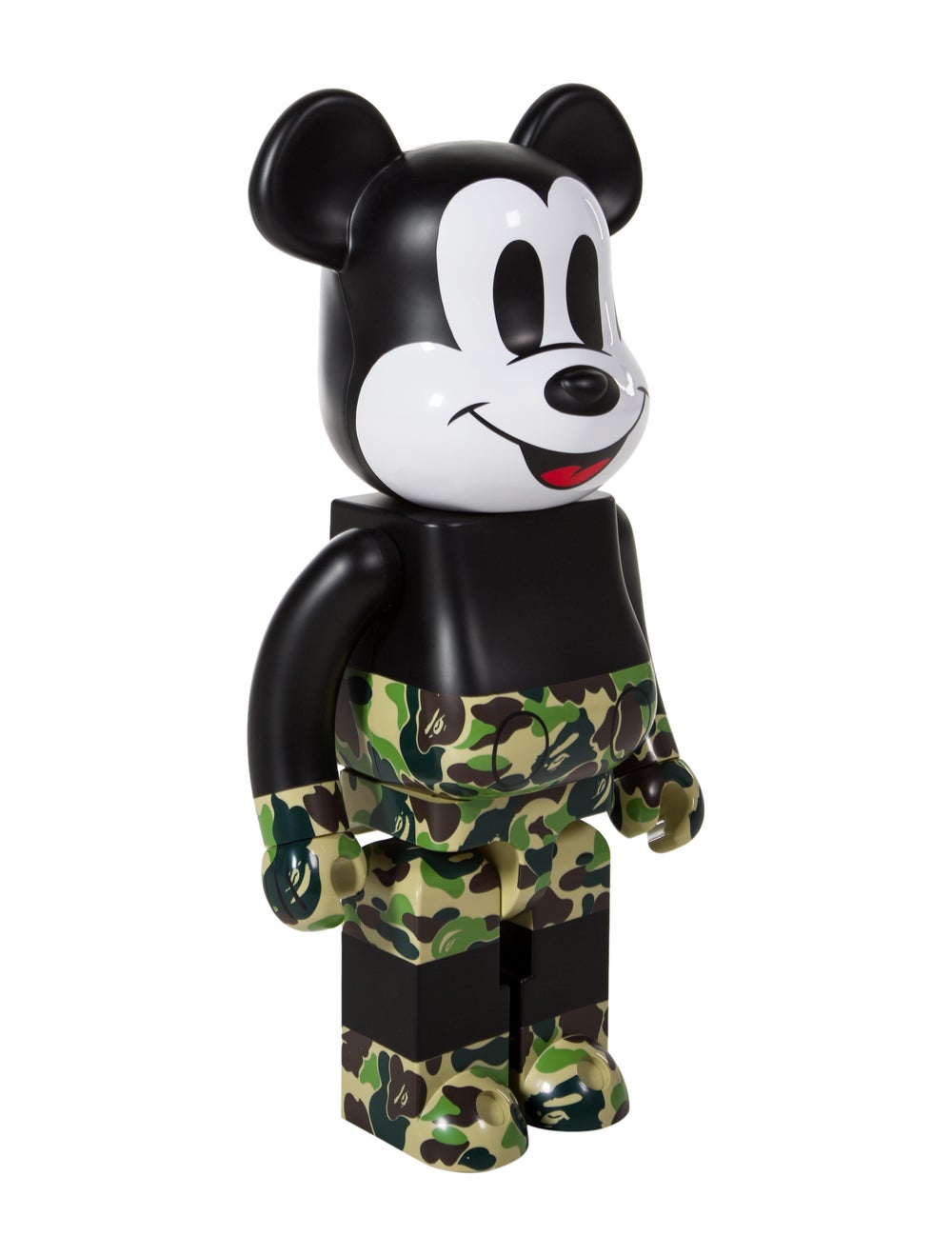 Bearbrick x BAPE x Mickey Mouse 1000% Figure - 90th Anniversary - Black ...