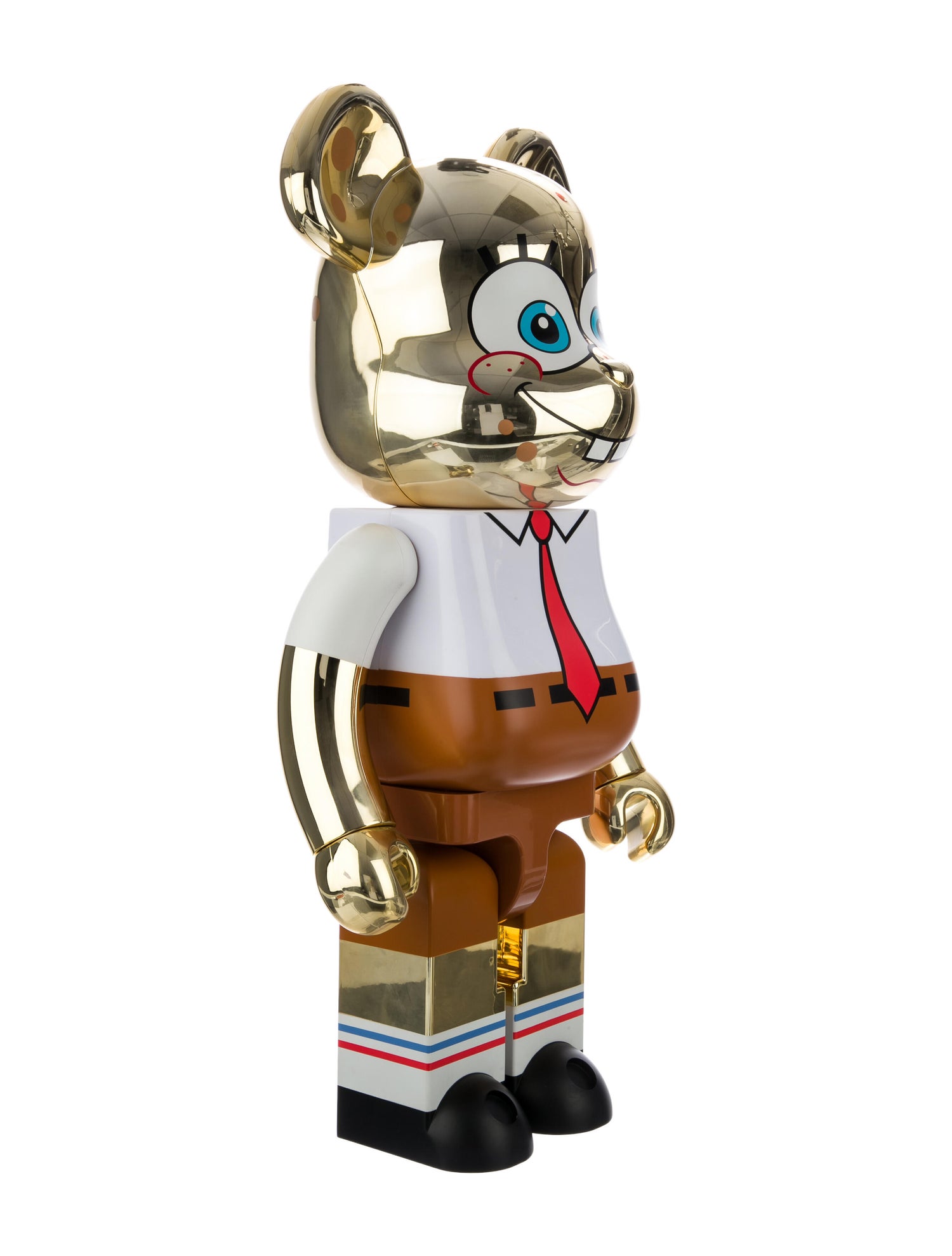 Bearbrick 2019 Spongebob Squarepants Gold Chrome 1000% Figure - Gold ...