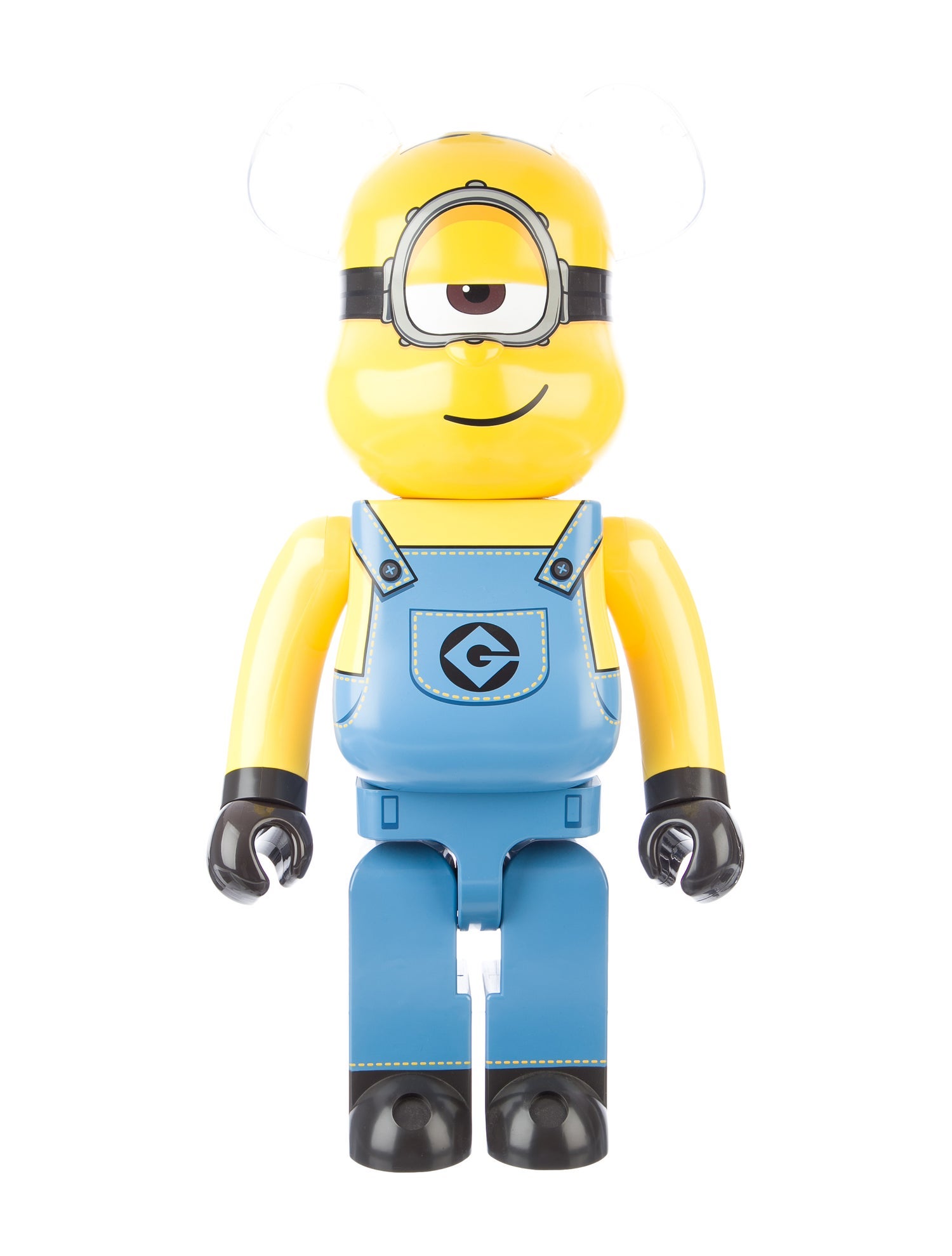 Bearbrick Despicable Me Stuart Minion 1000% - Blue Figures ...