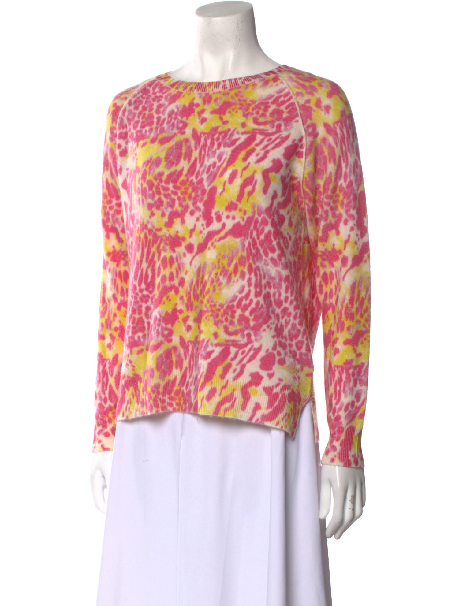 Tory Burch Merino Wool Printed Sweater - Red Knitwear, Clothing ...