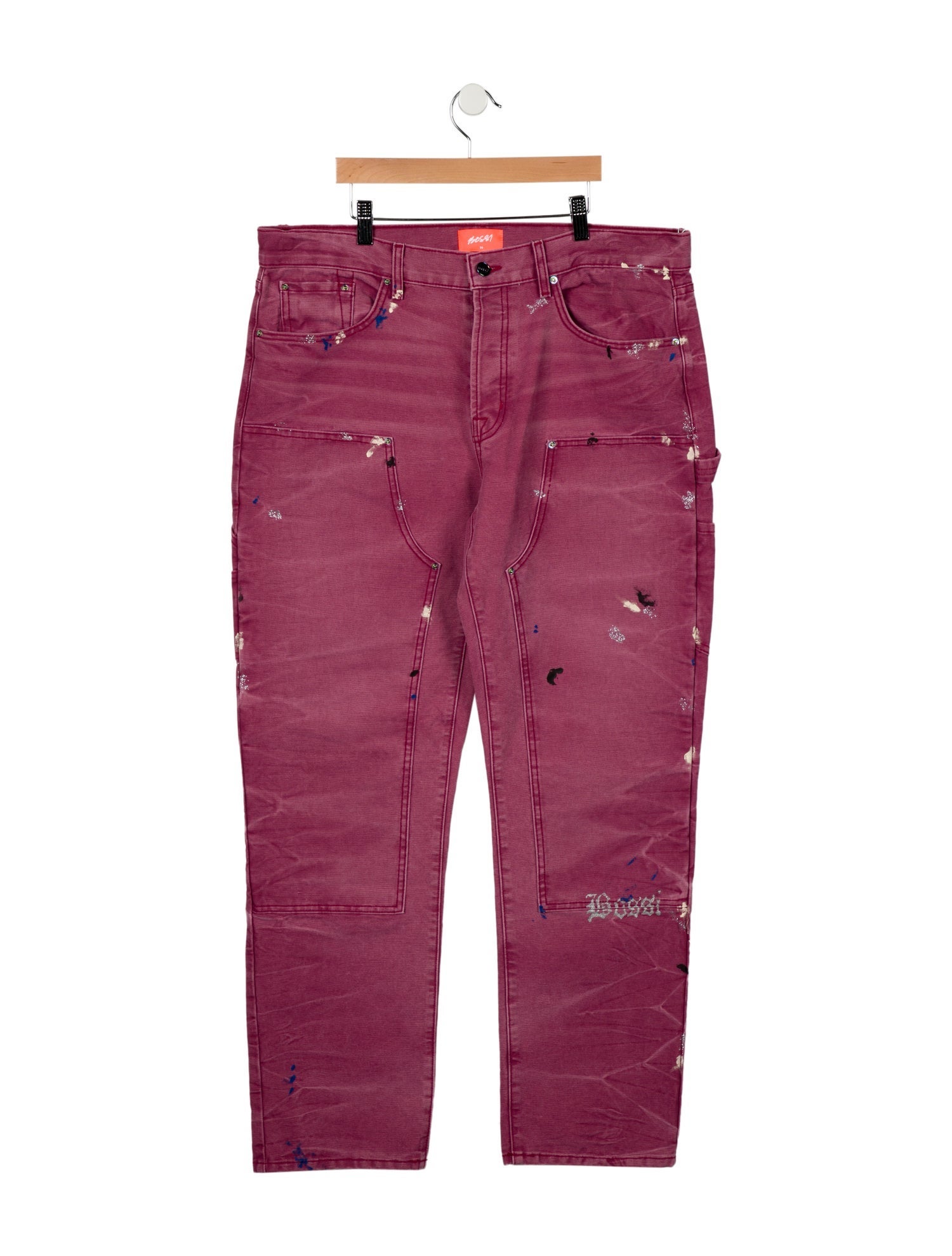 Bossi Sportswear 2022 Straight-Leg Jeans w/ Tags - Purple, 11.75" Rise ...