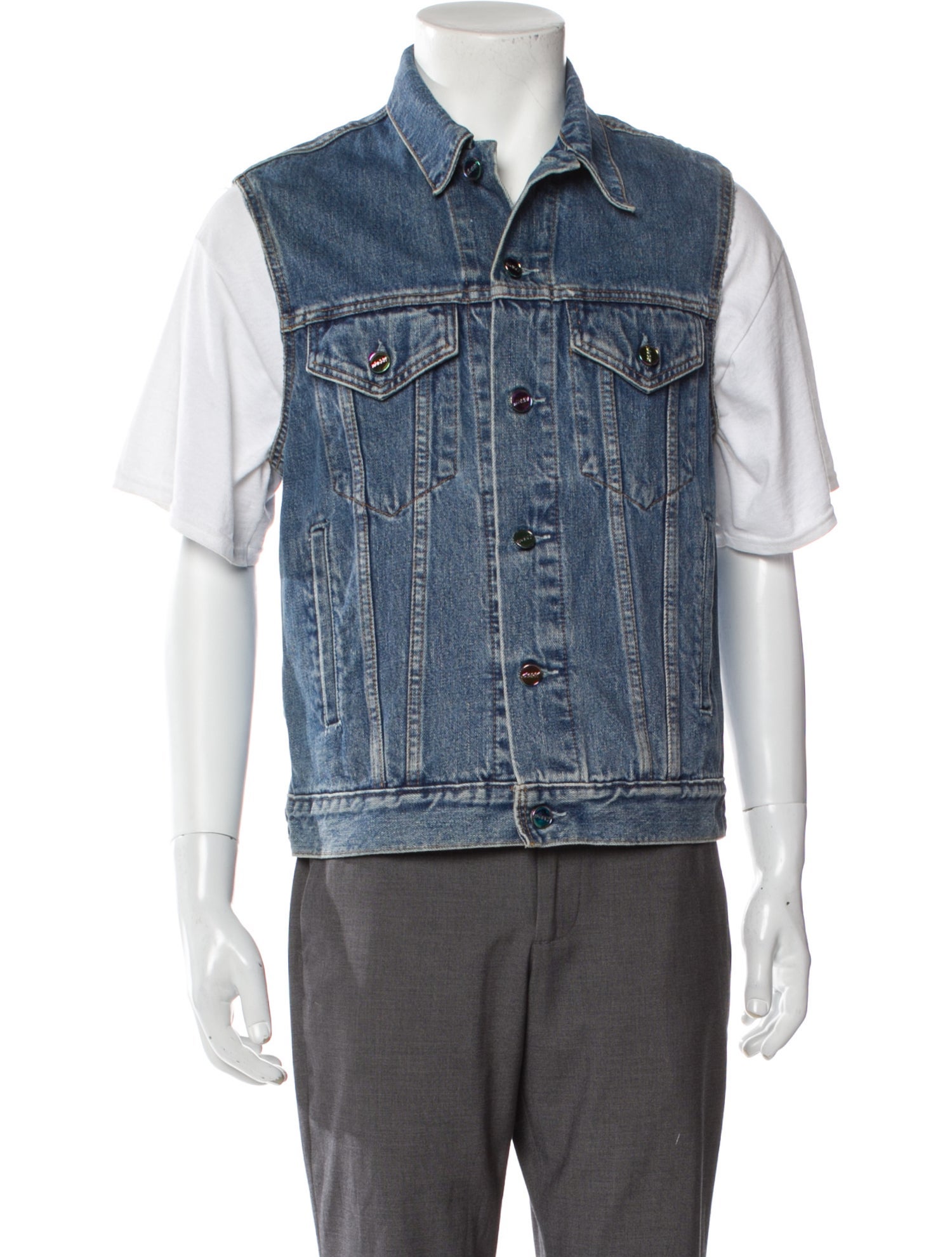 Bossi Sportswear Denim Jacket - Blue Outerwear, Clothing - WBSOP20865 ...