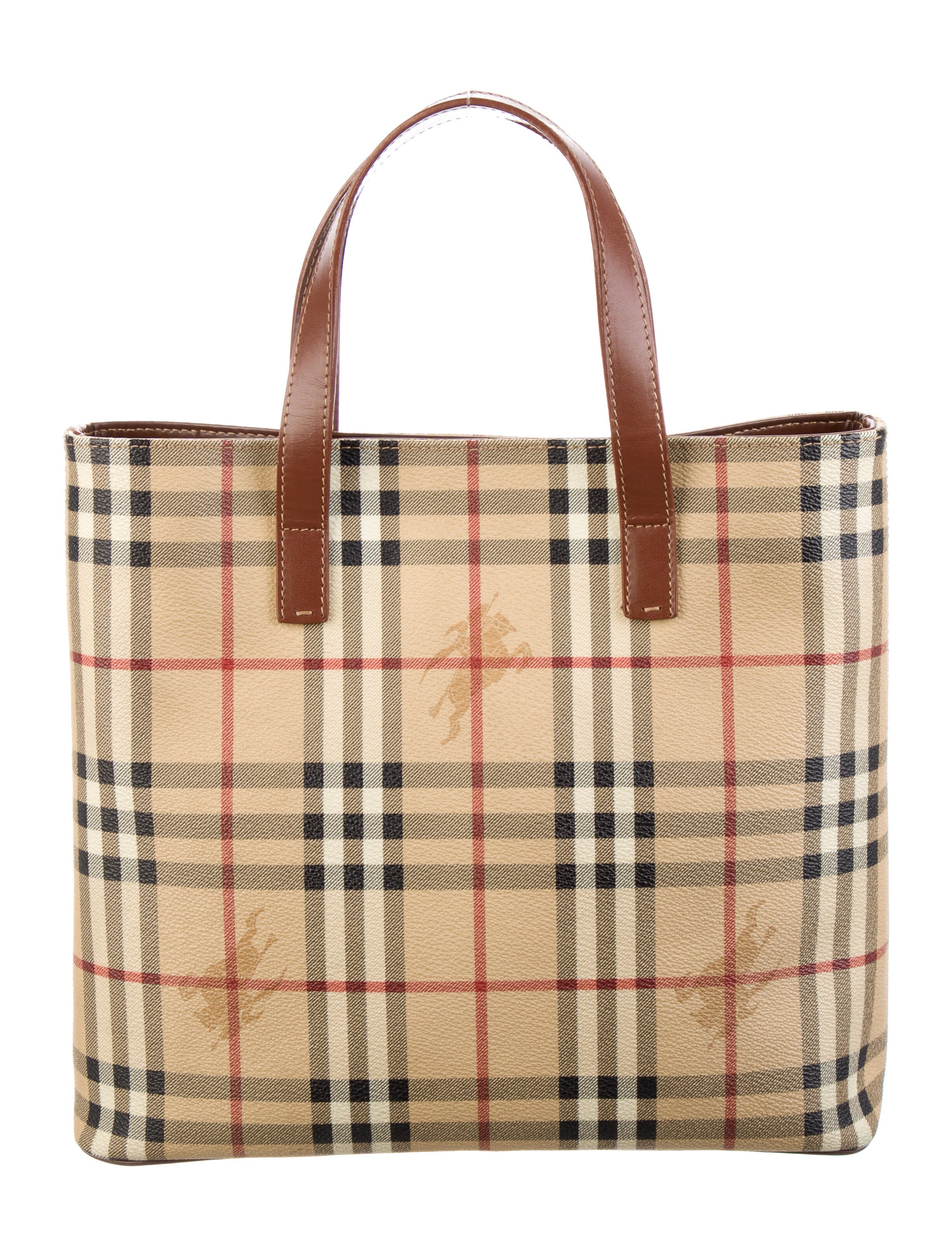 Burberry London Nova Check Coated Canvas Tote - Neutrals Totes ...