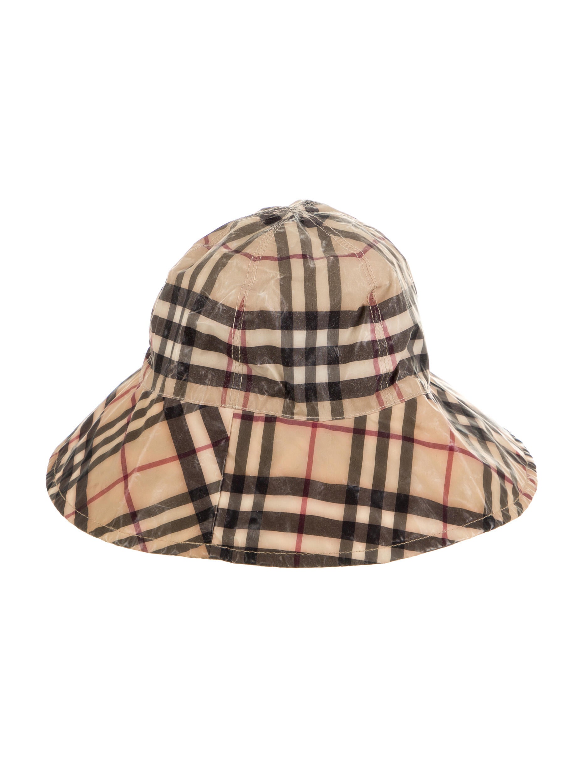 Burberry London PVC Novacheck Bucket Hat - Neutrals Hats, Accessories ...